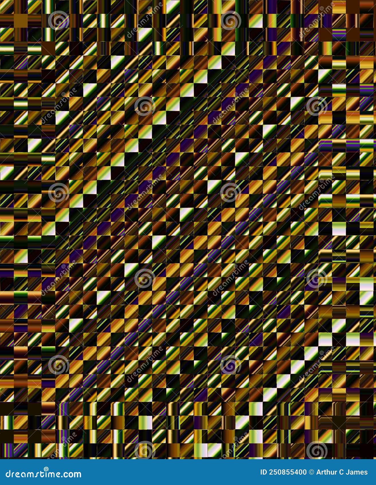 Abstract and Contemporary Digital Art Pattern Design Stock Illustration ...