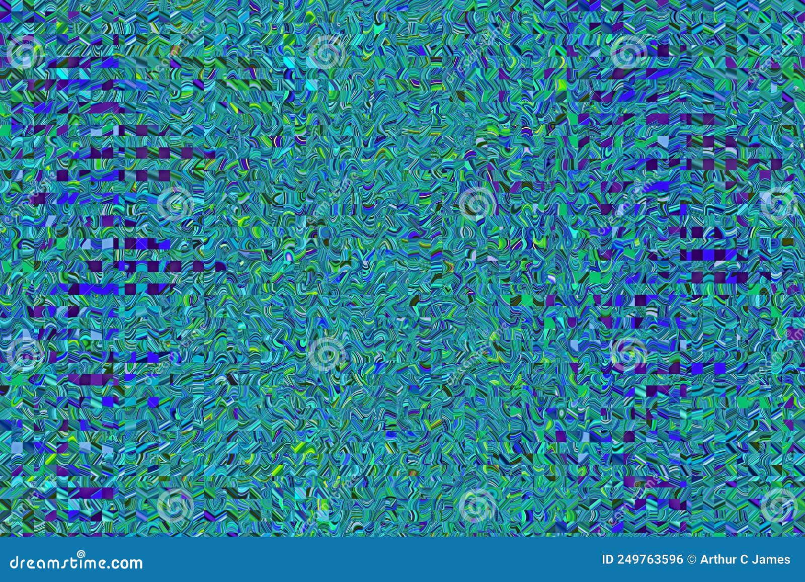 An Abstract and Bright Contemporary Digital Art Design Stock ...