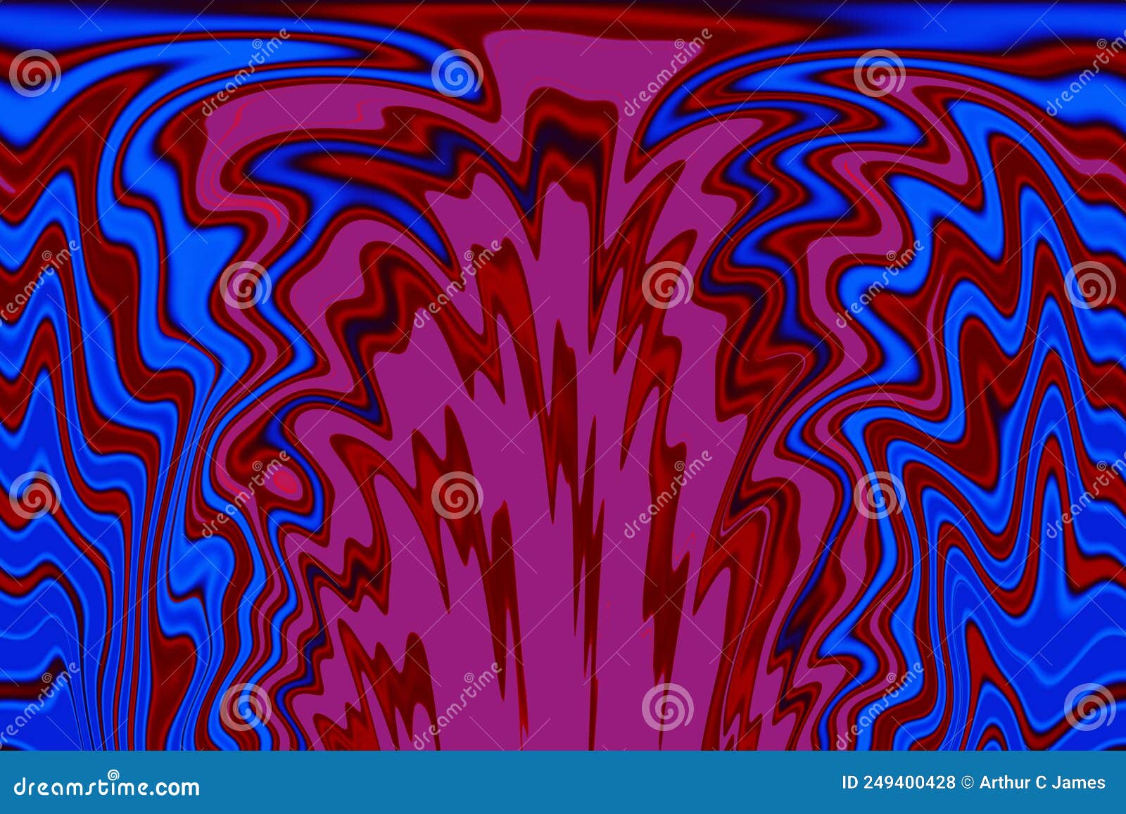 Abstract and Contemporary Digital Hallucination Art Design Stock ...
