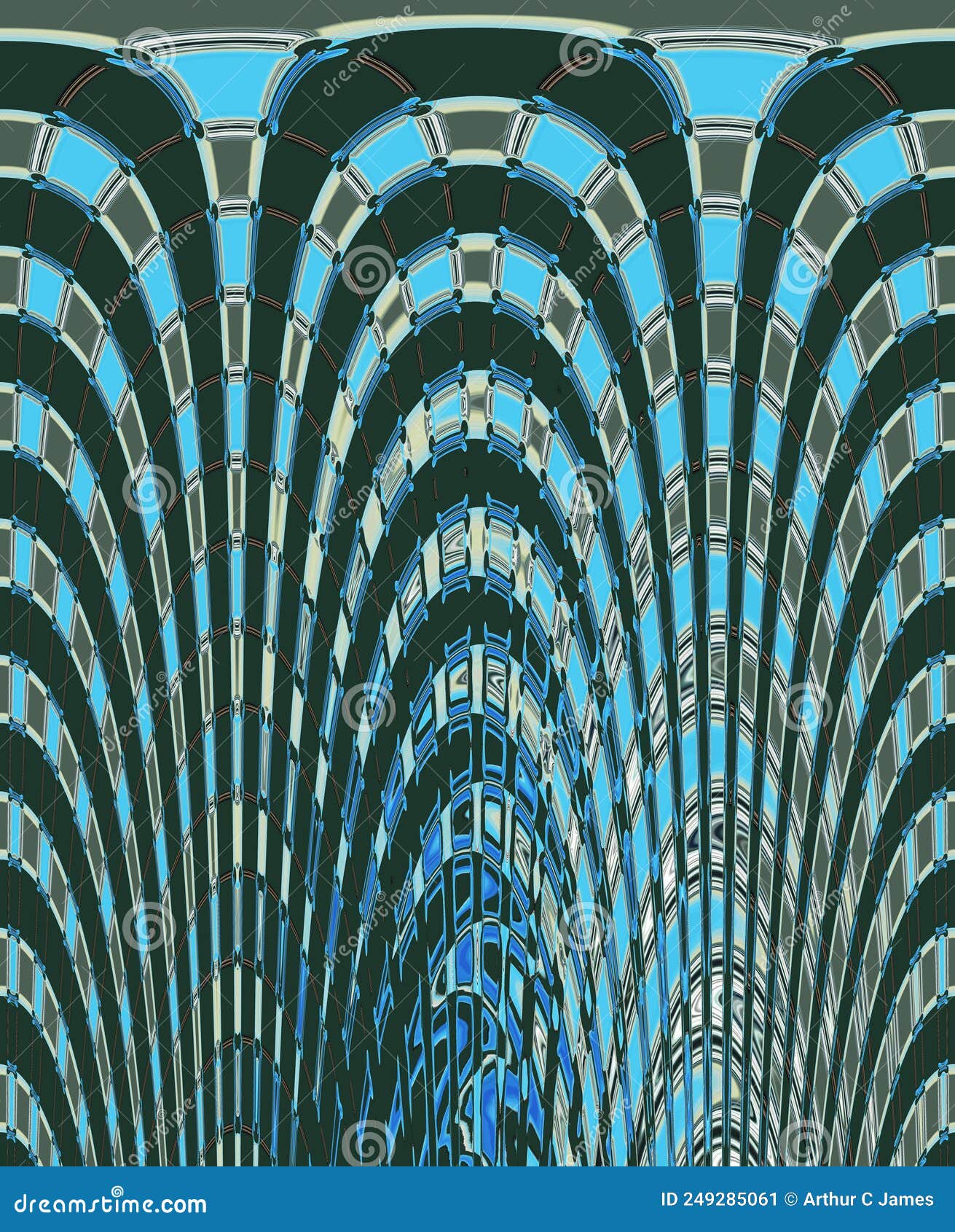 Abstract and Contemporary Digital Hallucination Art Design Stock ...