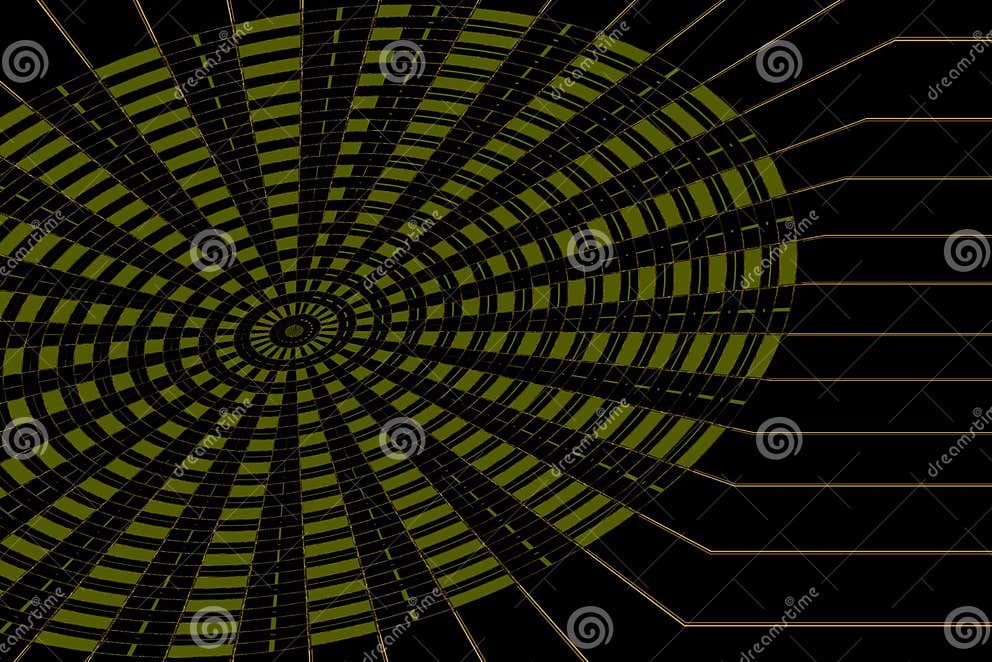 Abstract Contemporary Digital Mayhem Design Stock Illustration ...