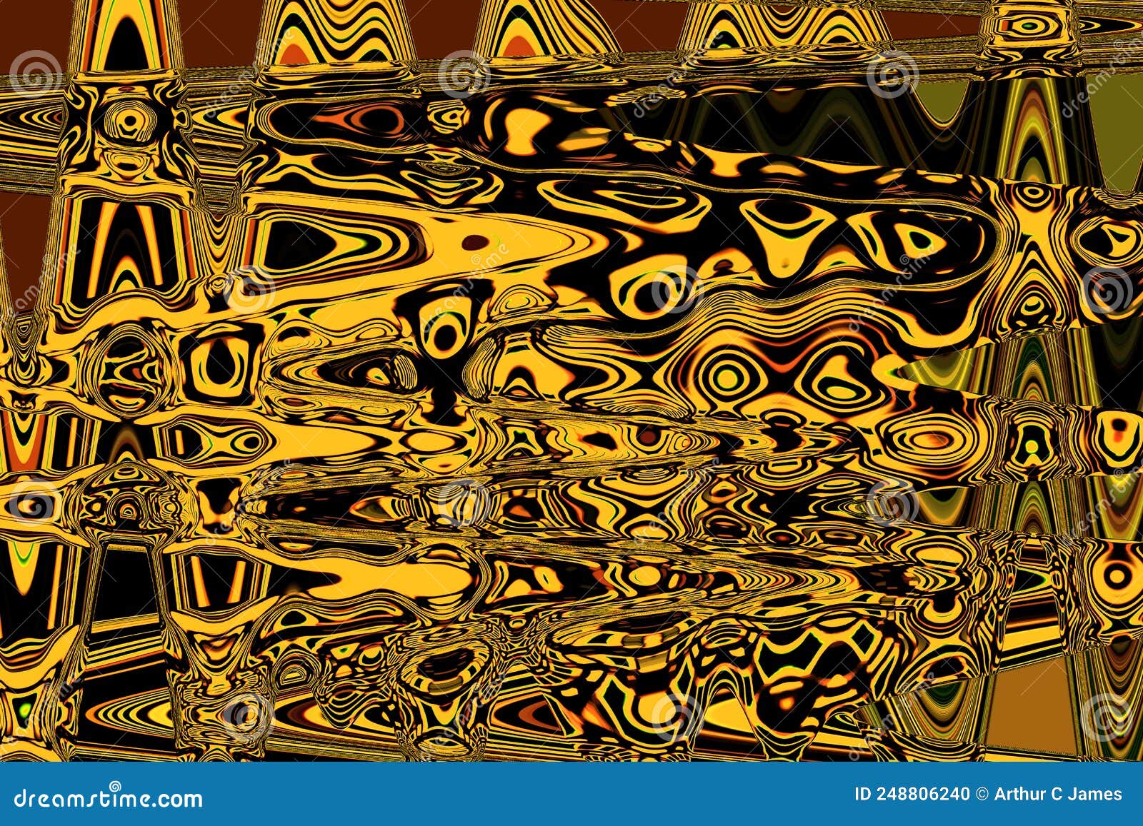 Abstract Contemporary Digital Mayhem Design Stock Illustration ...