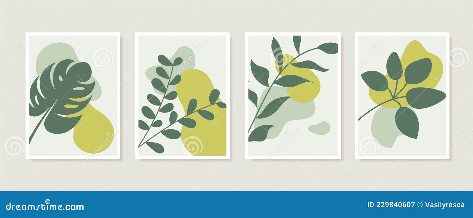 Abstract Contemporary Flower Minimal Modern Vector Design. Minimal ...