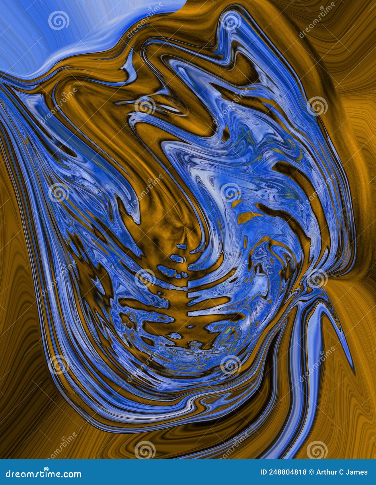 Abstract Futuristic Alien Worlds Contemporary Design Stock Photo ...