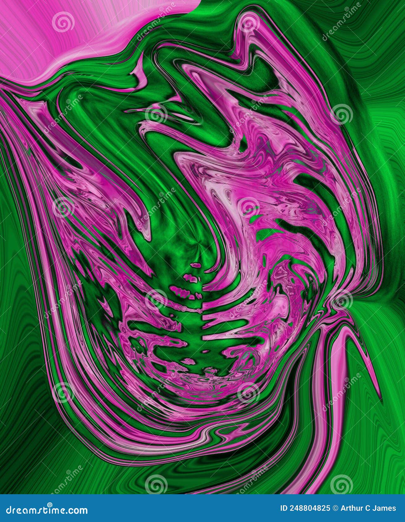 Abstract Futuristic Alien Worlds Contemporary Design Stock Image ...