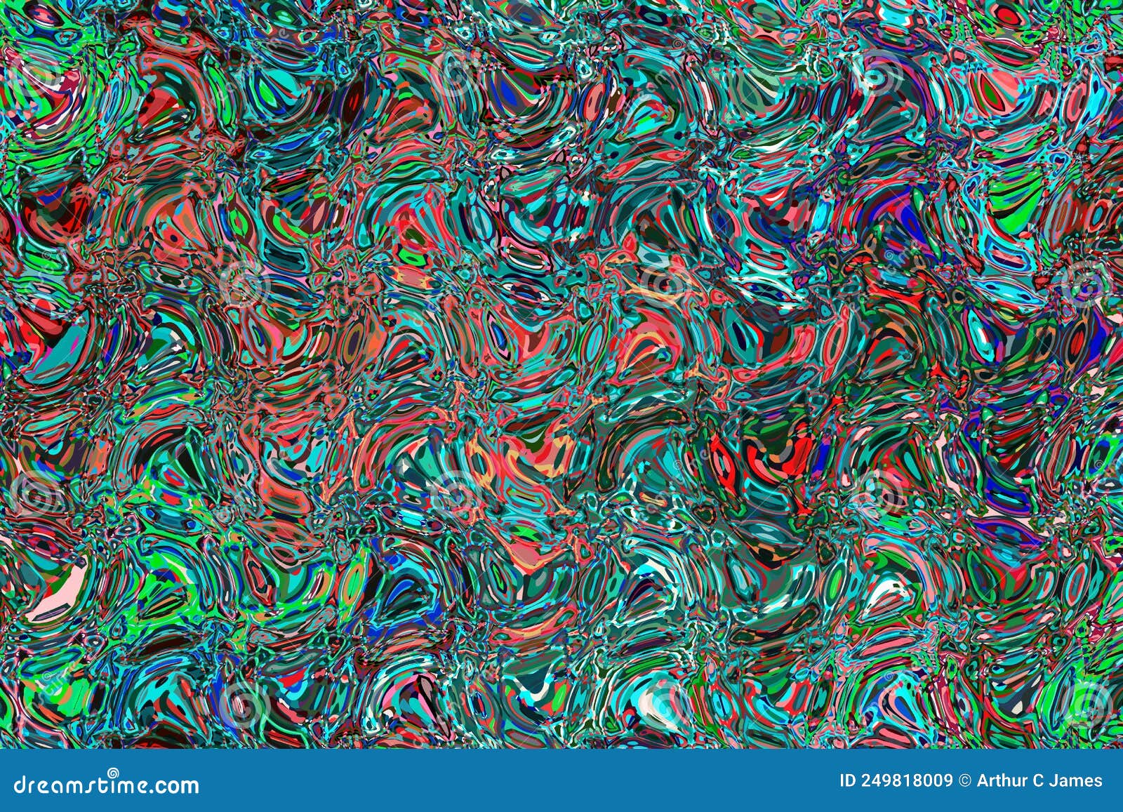 Abstract and Contemporary Patterned Digital Art Design Stock ...