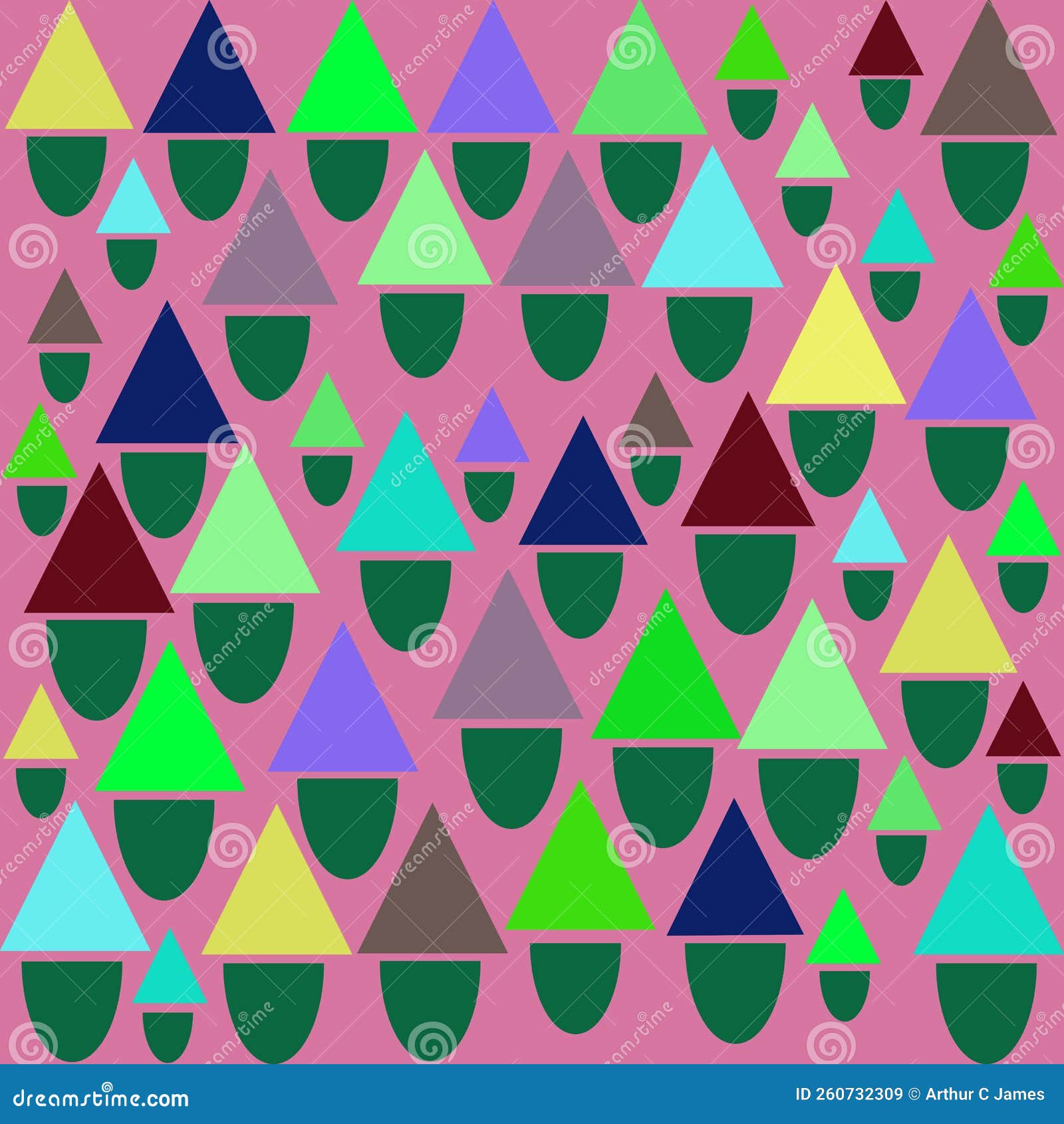 Abstract and Contemporary Digital Art Sail Boat Pattern Design Stock ...