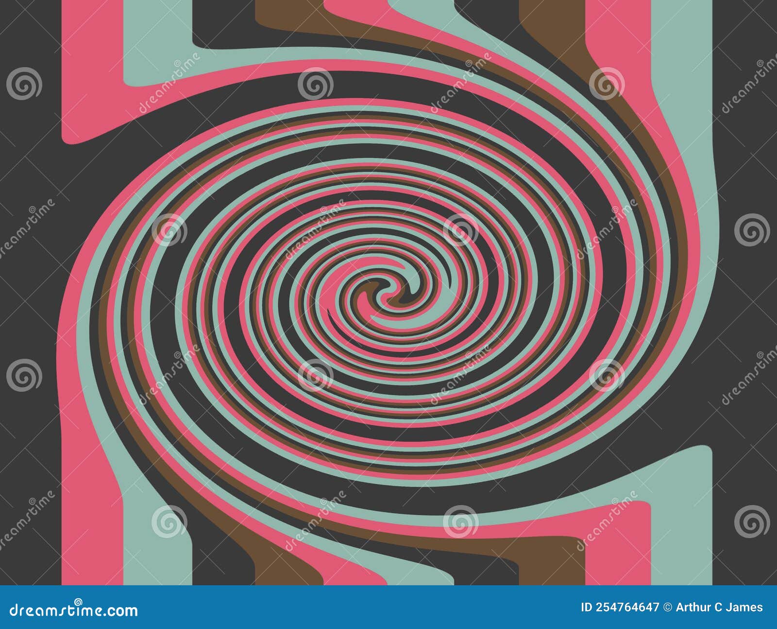 Abstract and Contemporary Digital Art Wave Style Pattern Design Stock ...