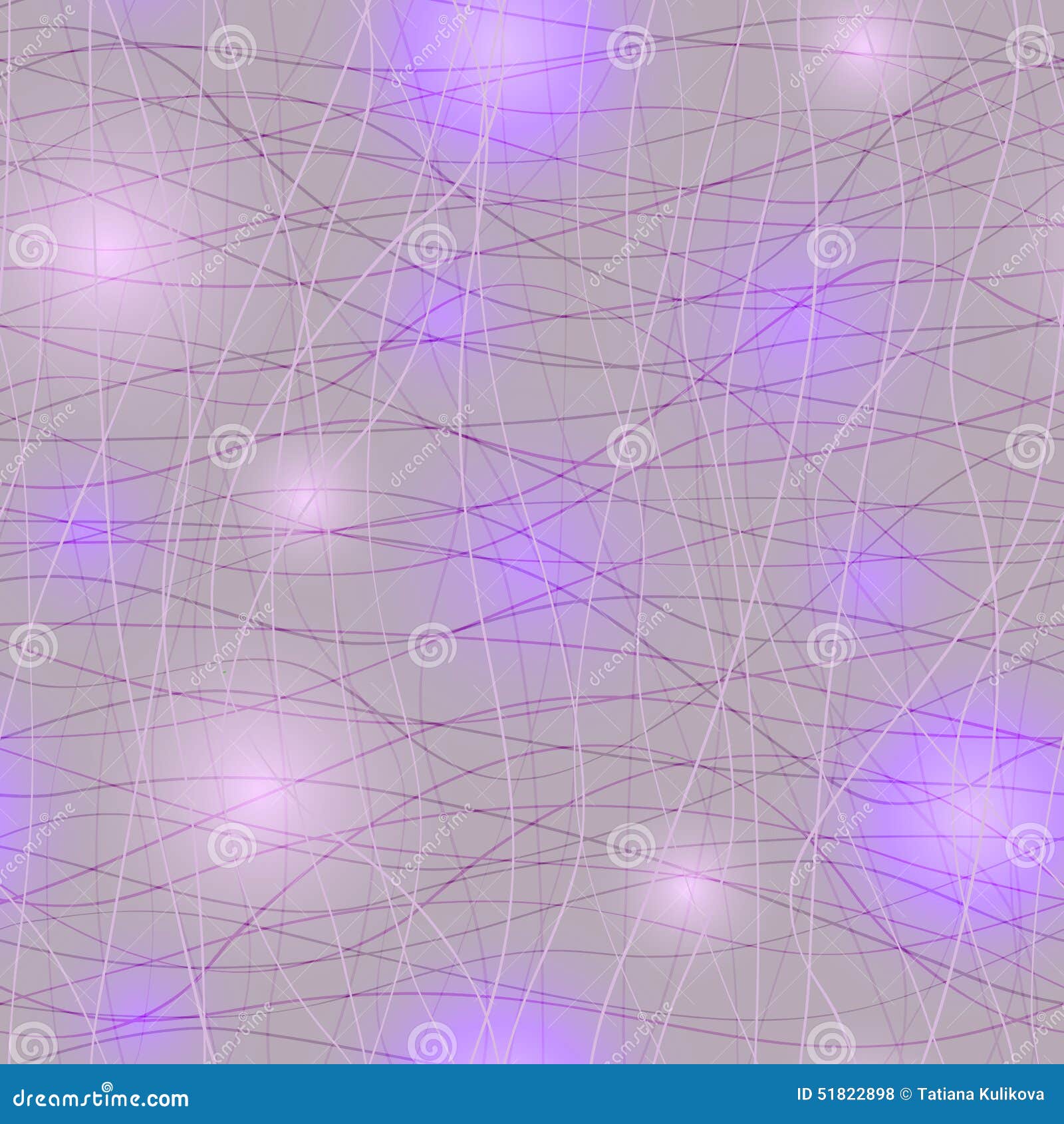 Abstract Continuous Vector Background With Circles. Stock Vector ...