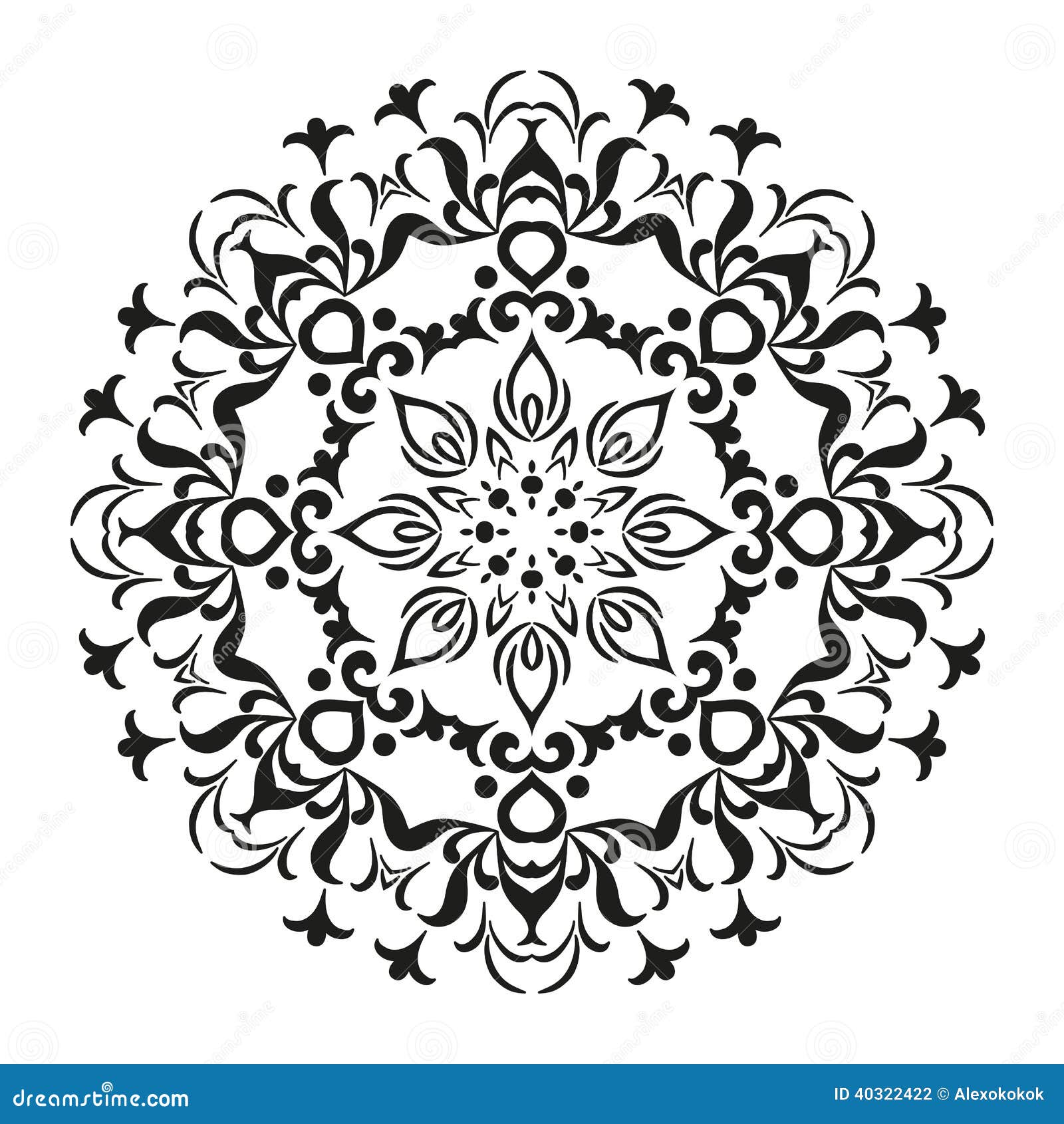 Abstract contour pattern stock vector. Illustration of pattern - 40322422