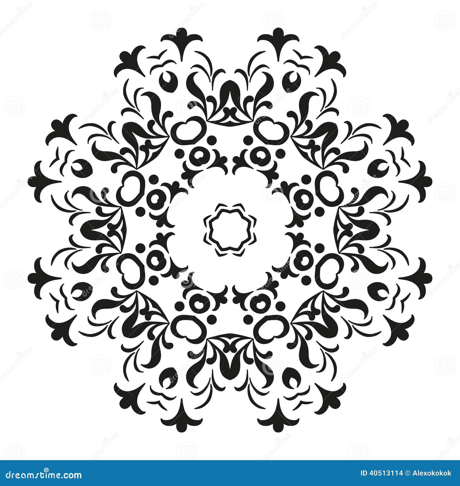 Abstract contour pattern stock vector. Illustration of contour - 40513114