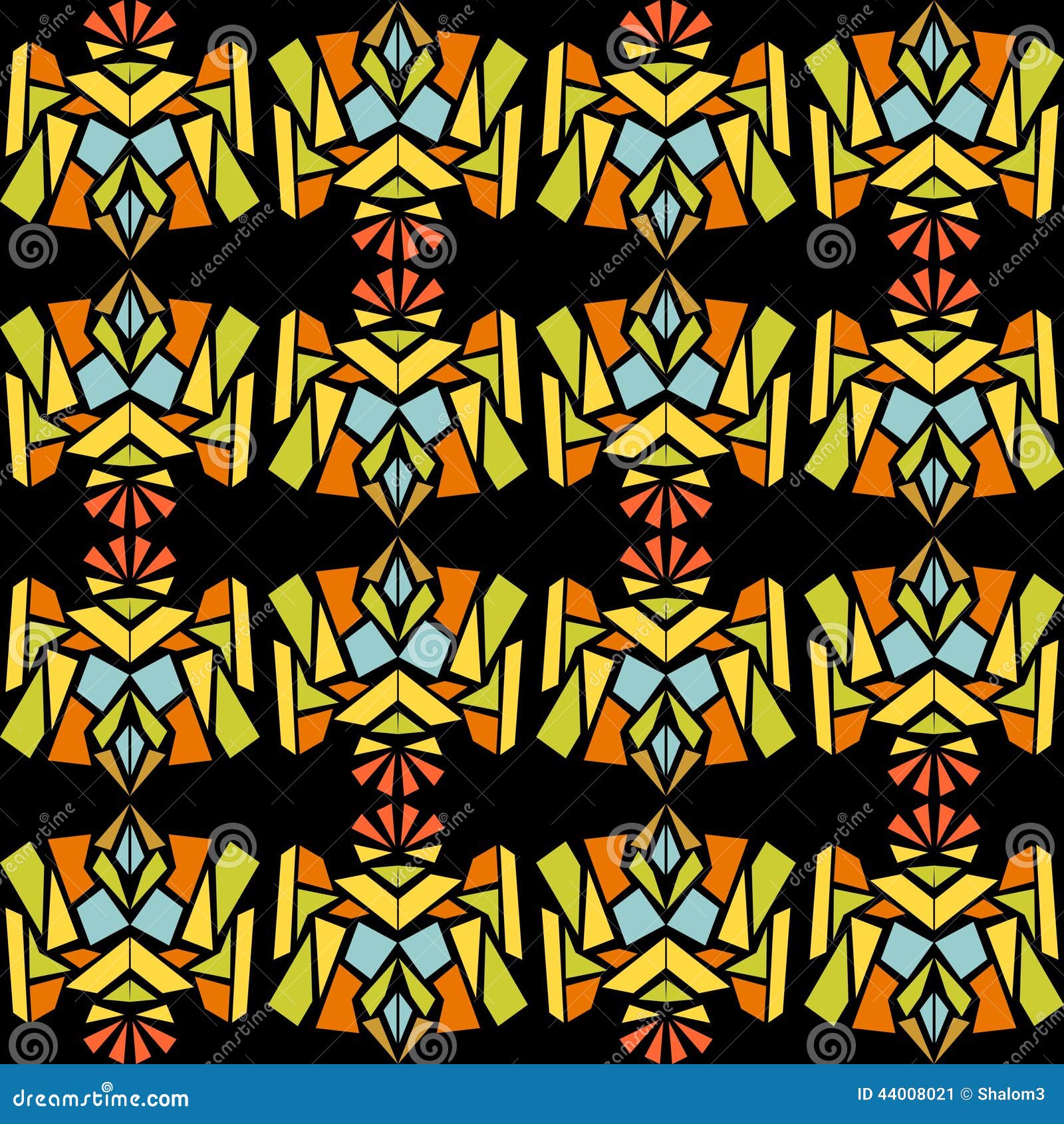 Contrasting Pattern Cartoon Vector | CartoonDealer.com #36501475