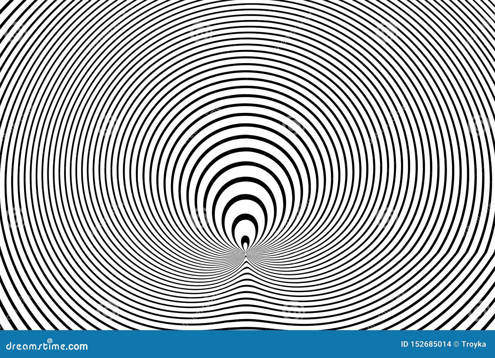 Abstract Convex Texture. Circle Lines Pattern Stock Vector ...