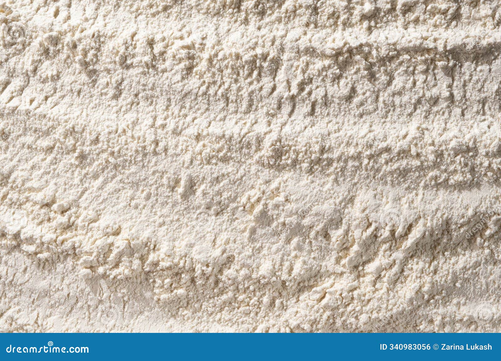 Abstract Cooking Background, Wheat Flour Texture Top View. Stock Photo ...