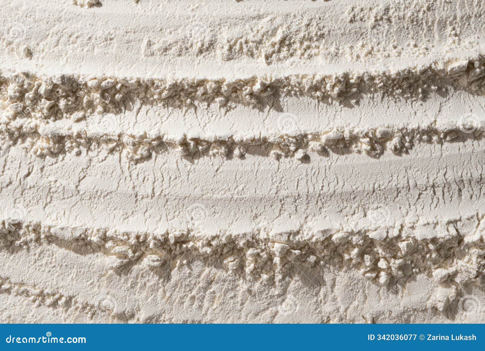 Abstract Cooking Background, Wheat Flour Texture Top View. Stock Image ...