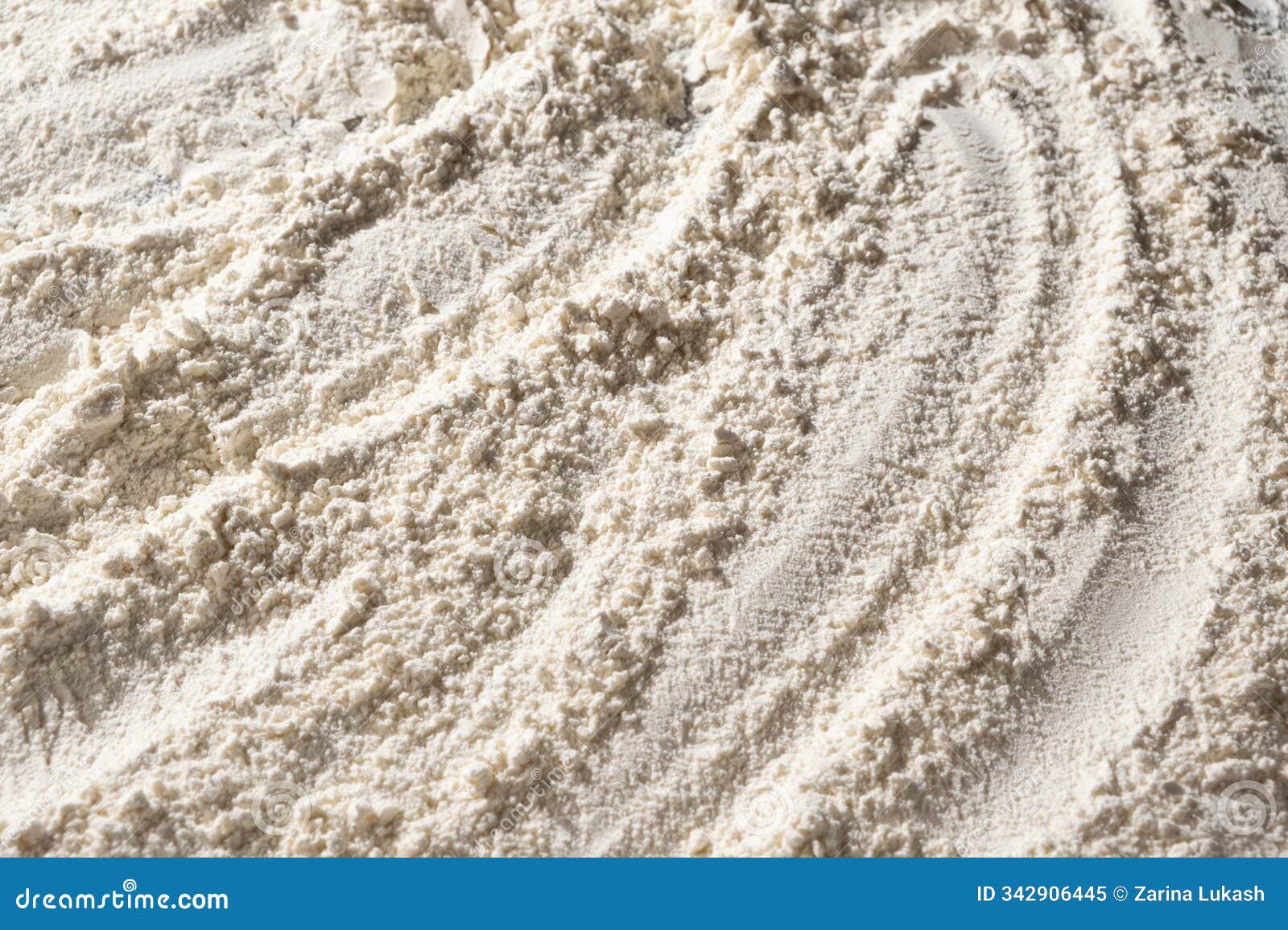 Abstract Cooking Background, Wheat Flour Texture Top View. Stock Image ...