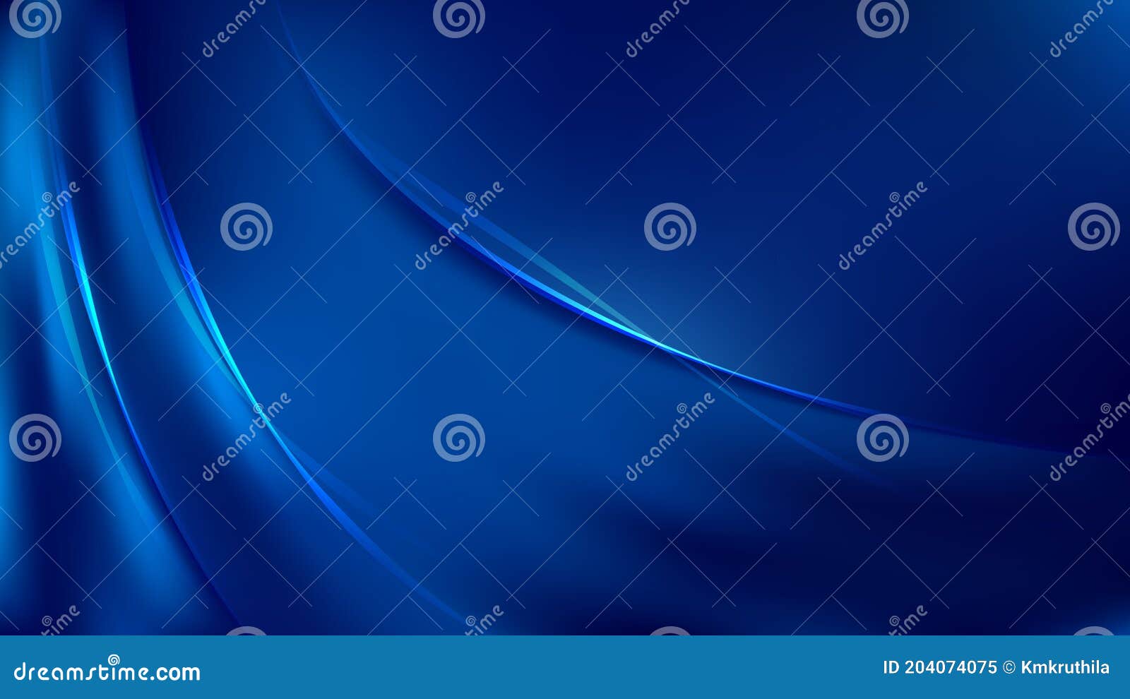 Abstract Cool Blue Wave Background Vector Illustration Stock ...