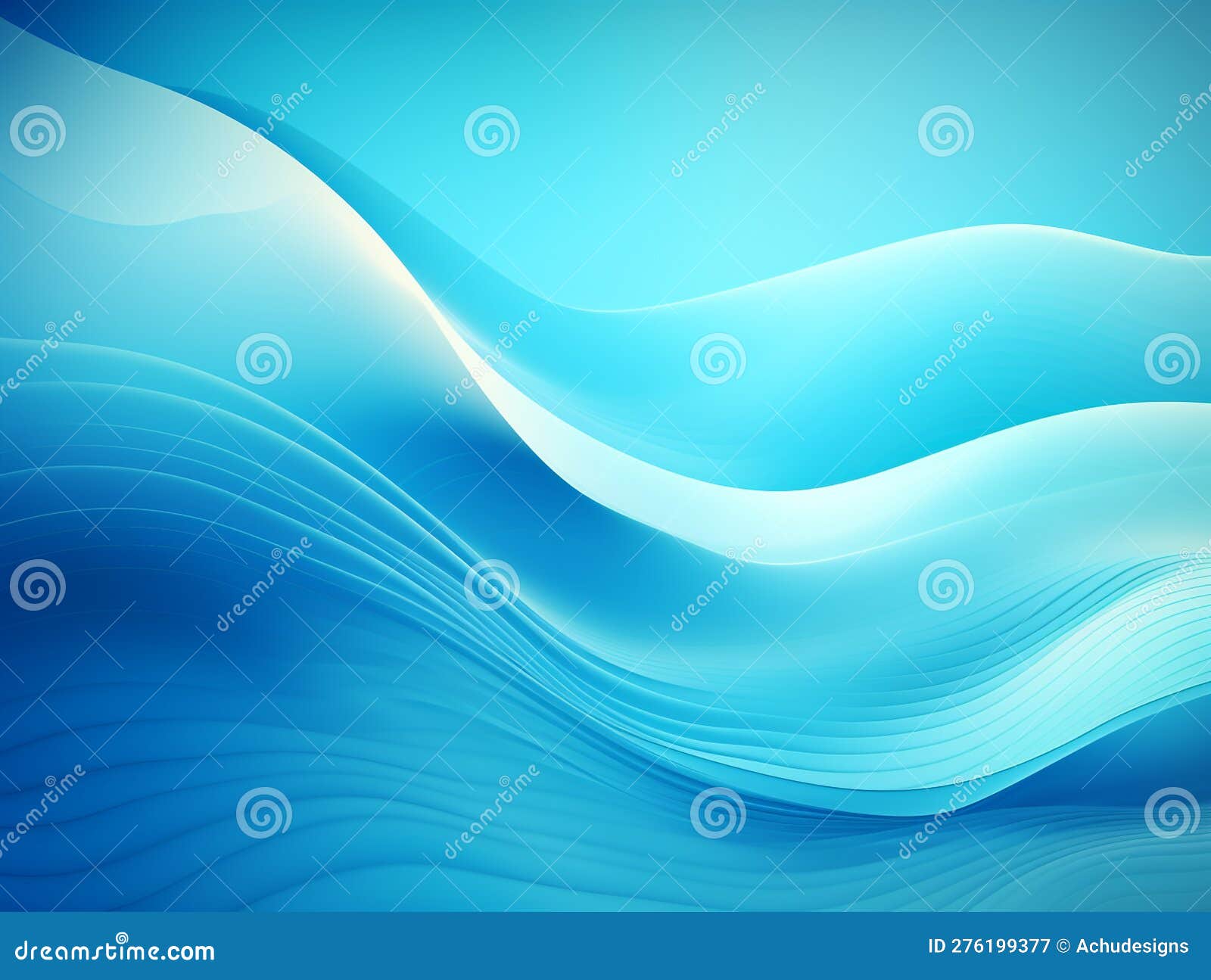 Abstract Cool Clue Curves Trendy Background Stock Illustration ...