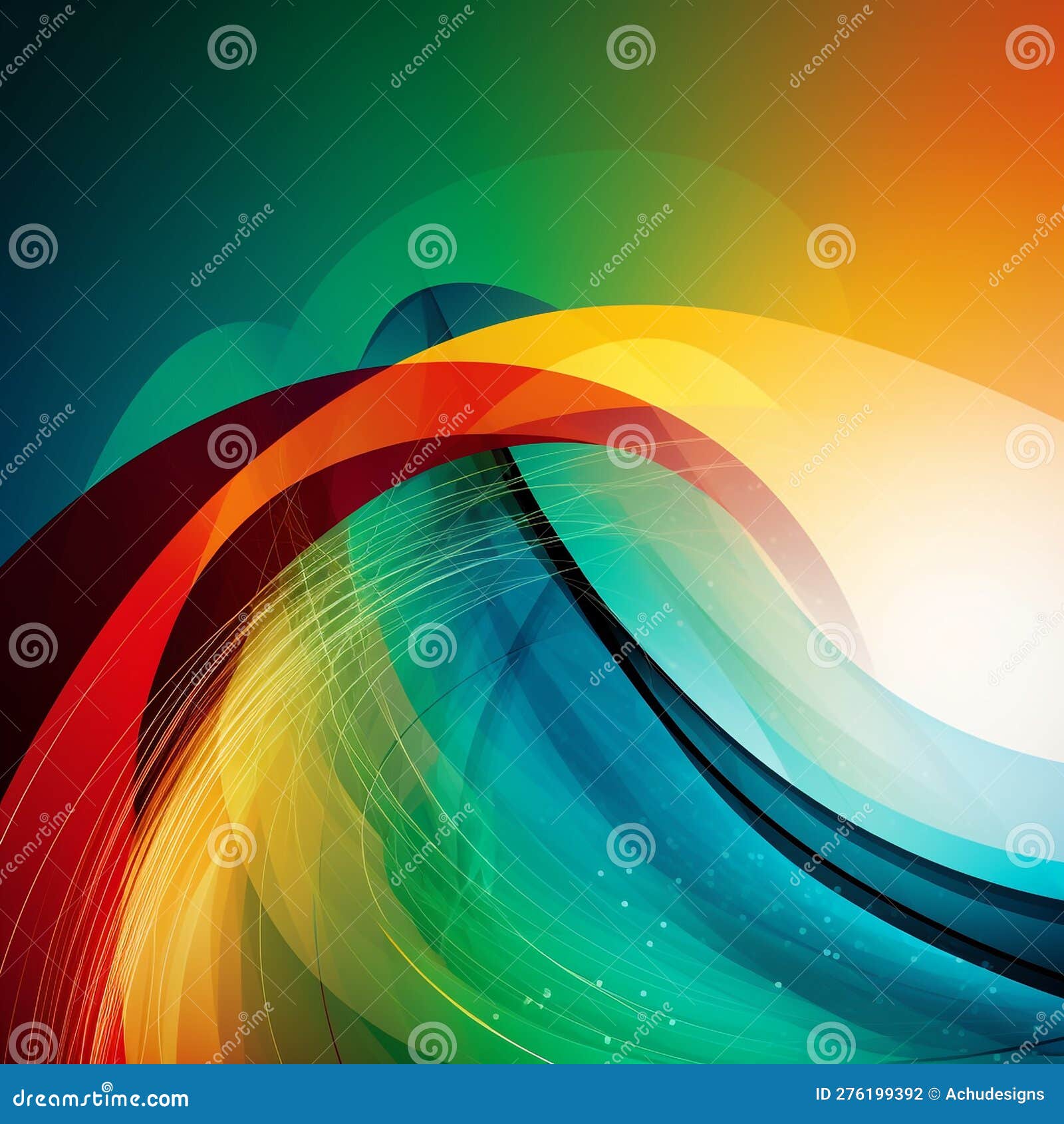 Abstract Cool Curves Trendy Background Stock Illustration ...