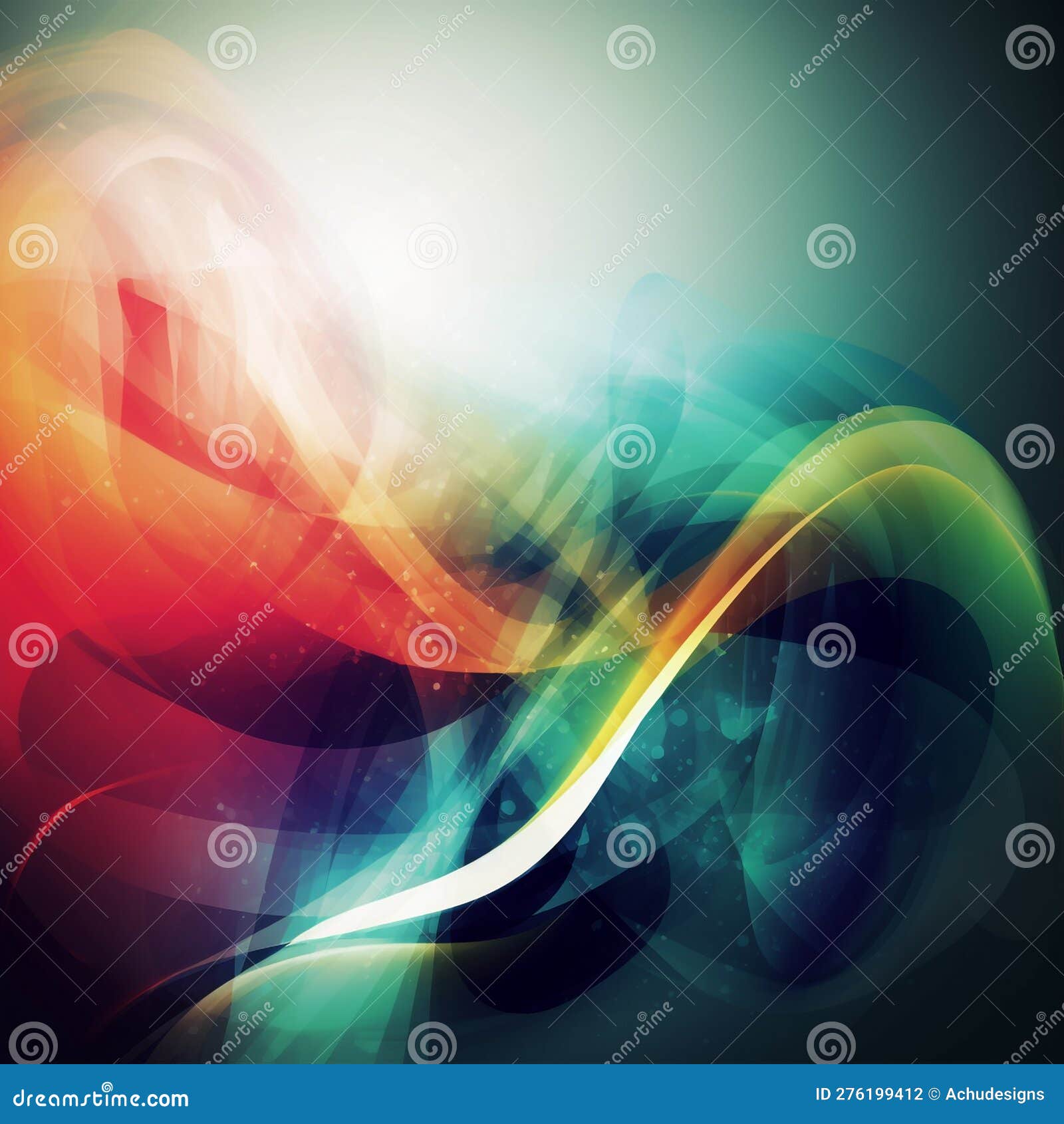 Abstract Cool Curves Trendy Background Stock Illustration ...