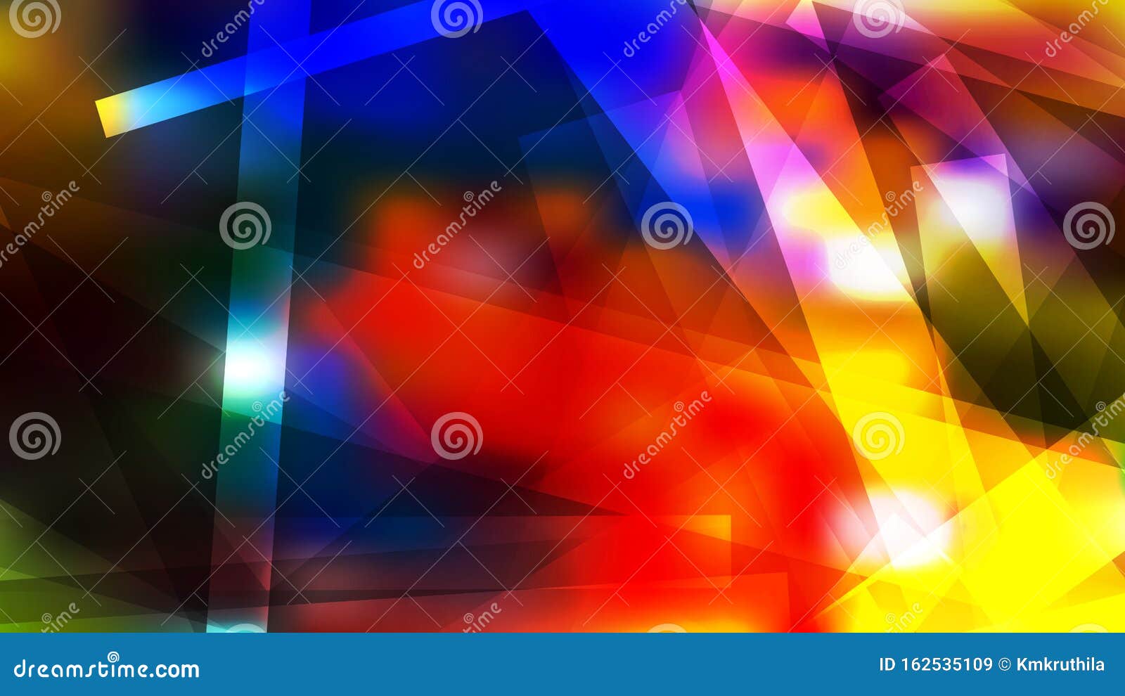 Abstract Cool Geometric Shapes Background Stock Vector - Illustration ...