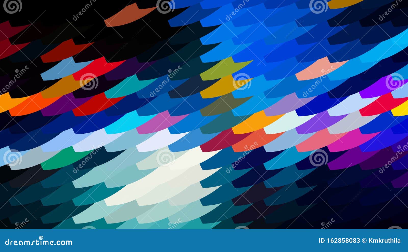 Abstract Cool Geometric Shapes Background Stock Vector - Illustration ...