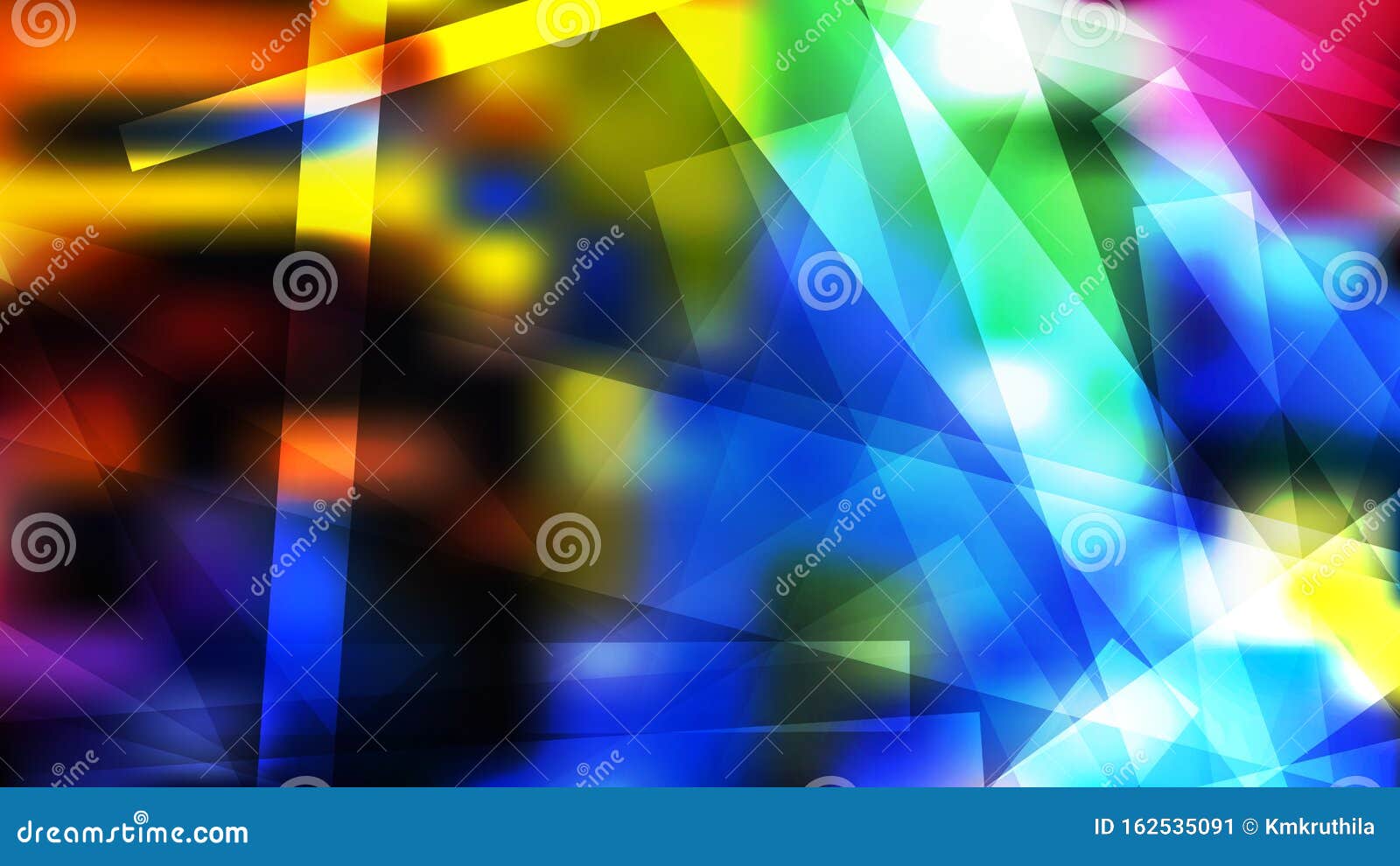 Abstract Cool Modern Geometric Shapes Background Stock Vector ...