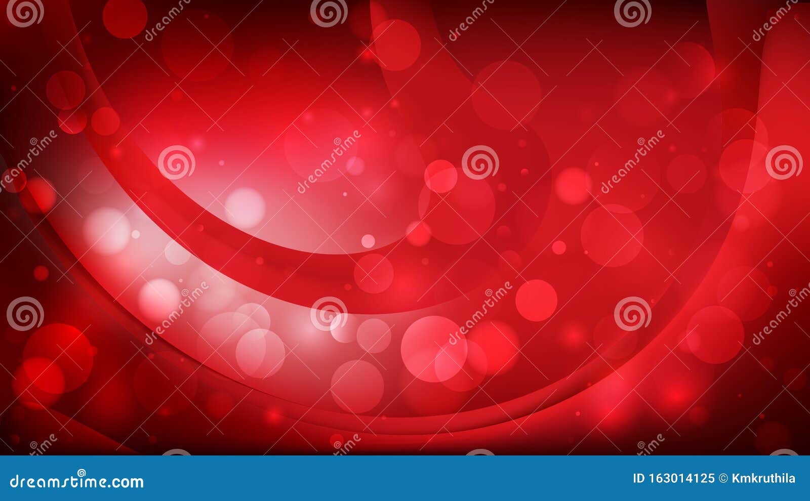 Abstract Cool Red Blurred Lights Background Design Stock Vector ...