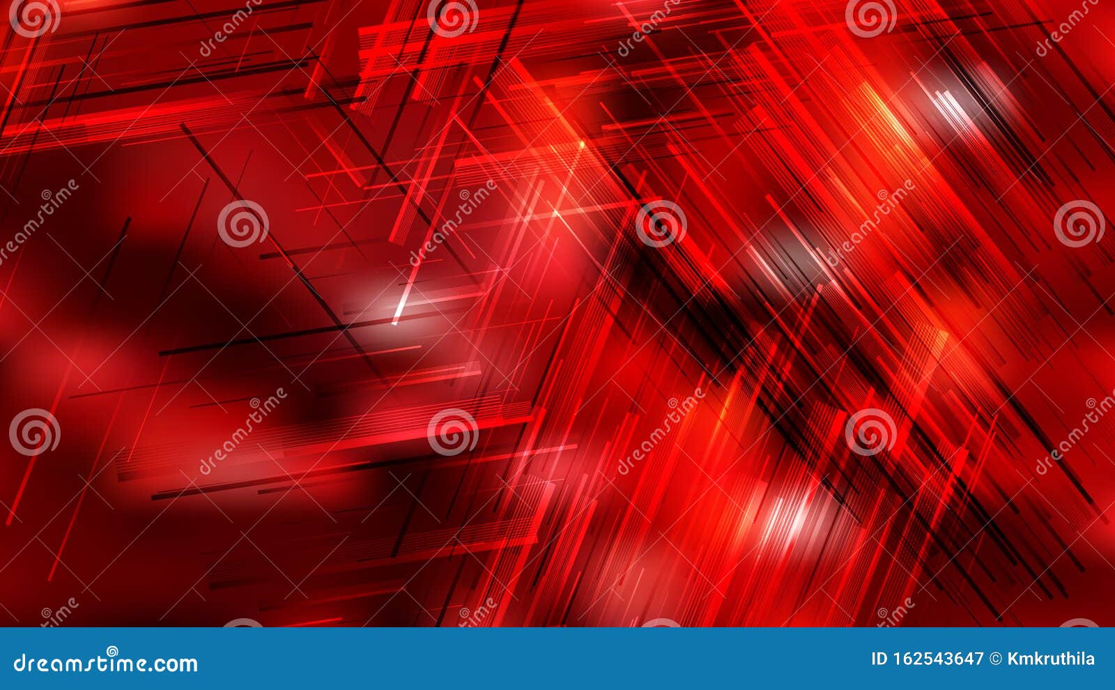 Abstract Cool Red Dynamic Random Lines Background Vector Art Stock Vector - Illustration of ...