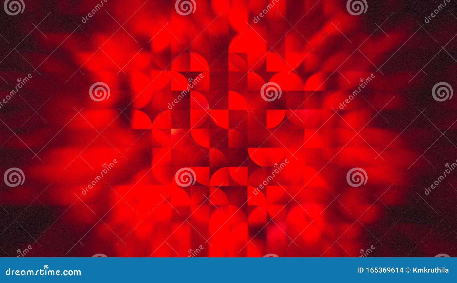 Abstract Cool Red Quarter Circles Background Image Stock Illustration ...