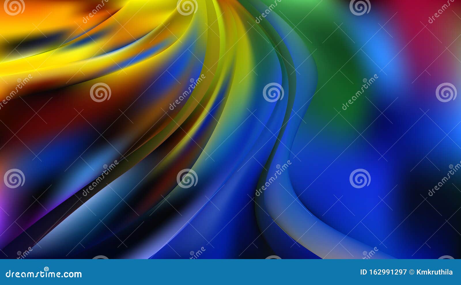 Abstract Cool Wave Background Vector Illustration Stock Vector ...