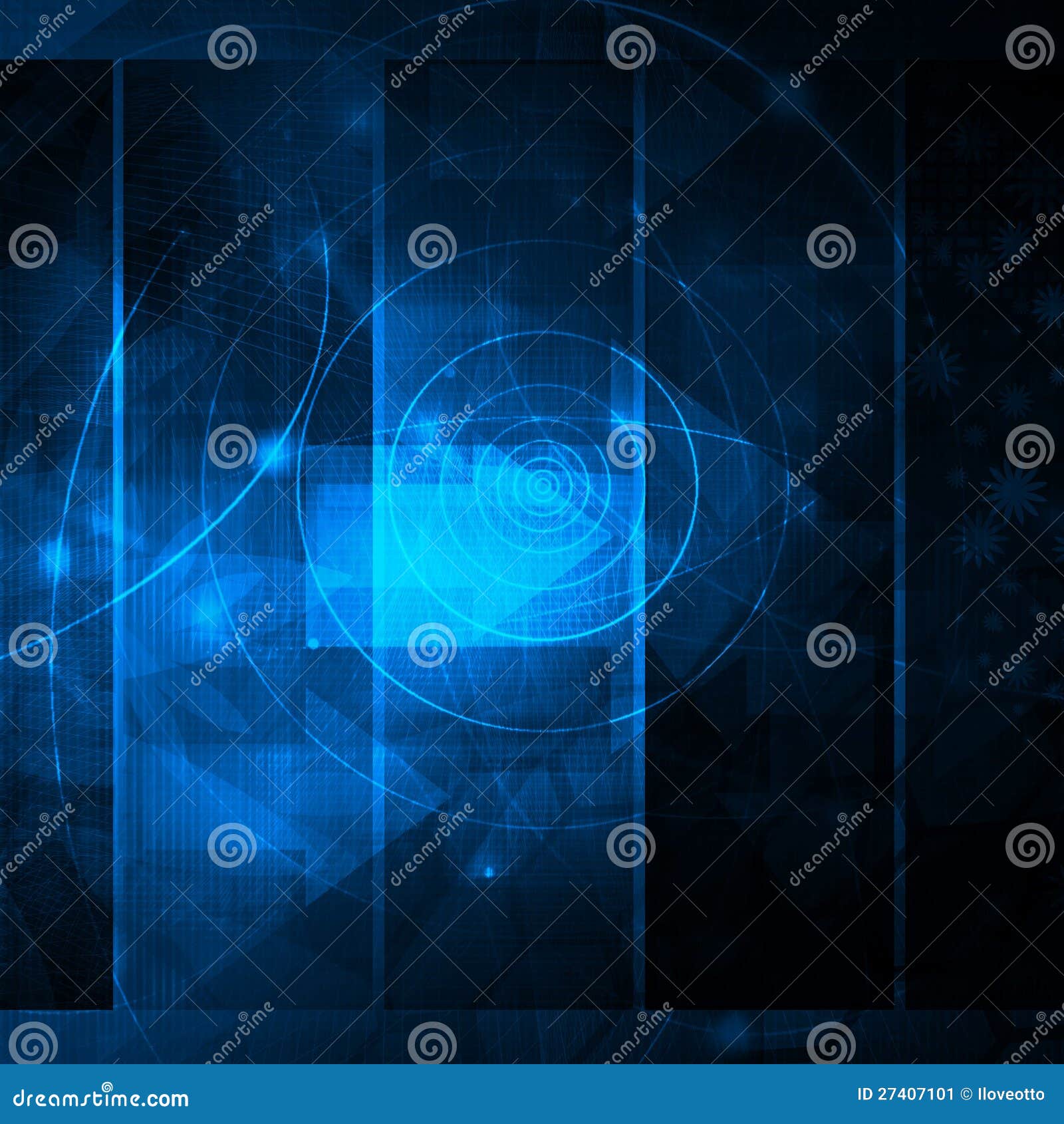 Abstract Cool waves stock illustration. Illustration of background ...