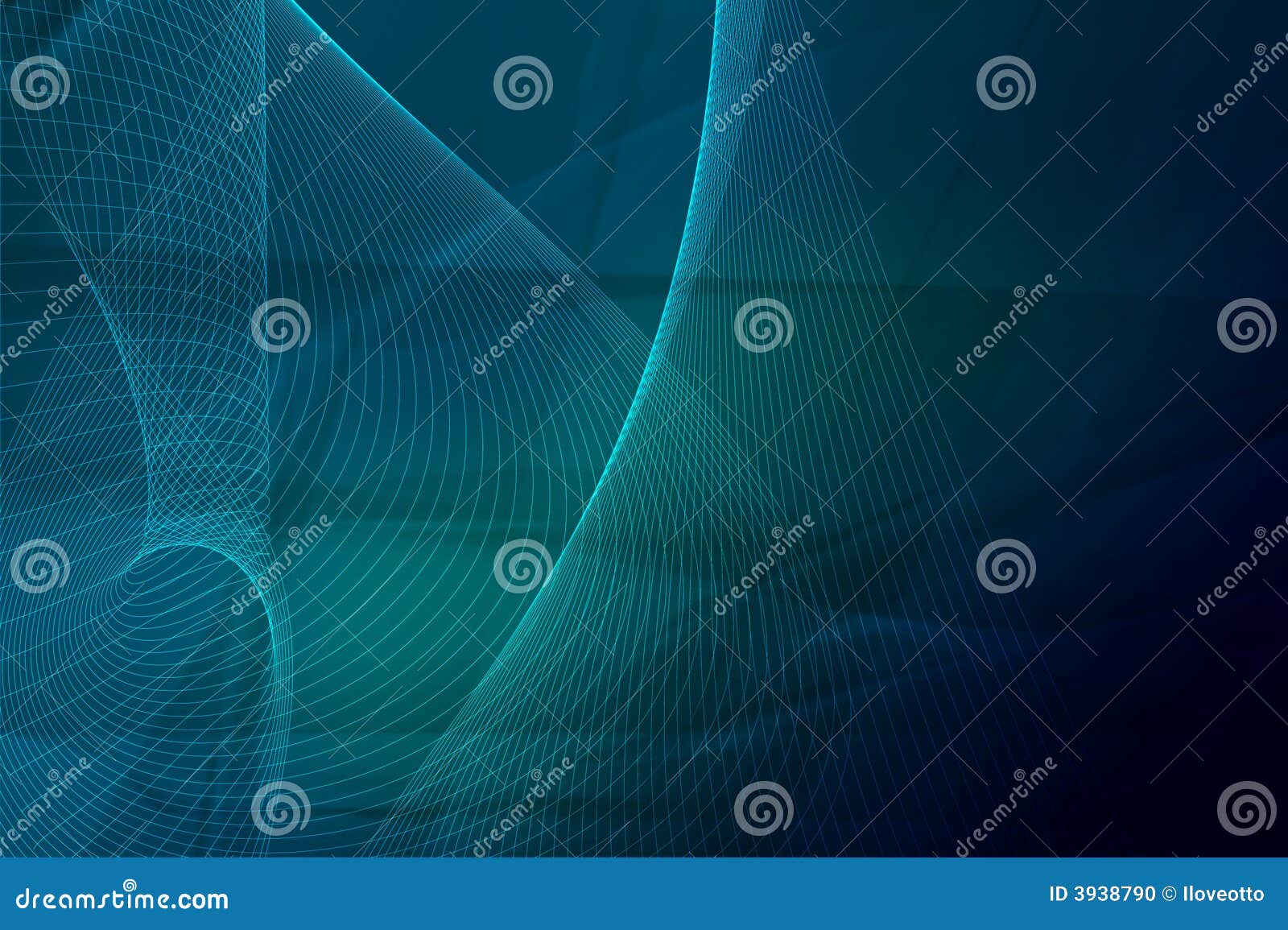 Abstract Cool waves stock illustration. Illustration of idea - 3938790