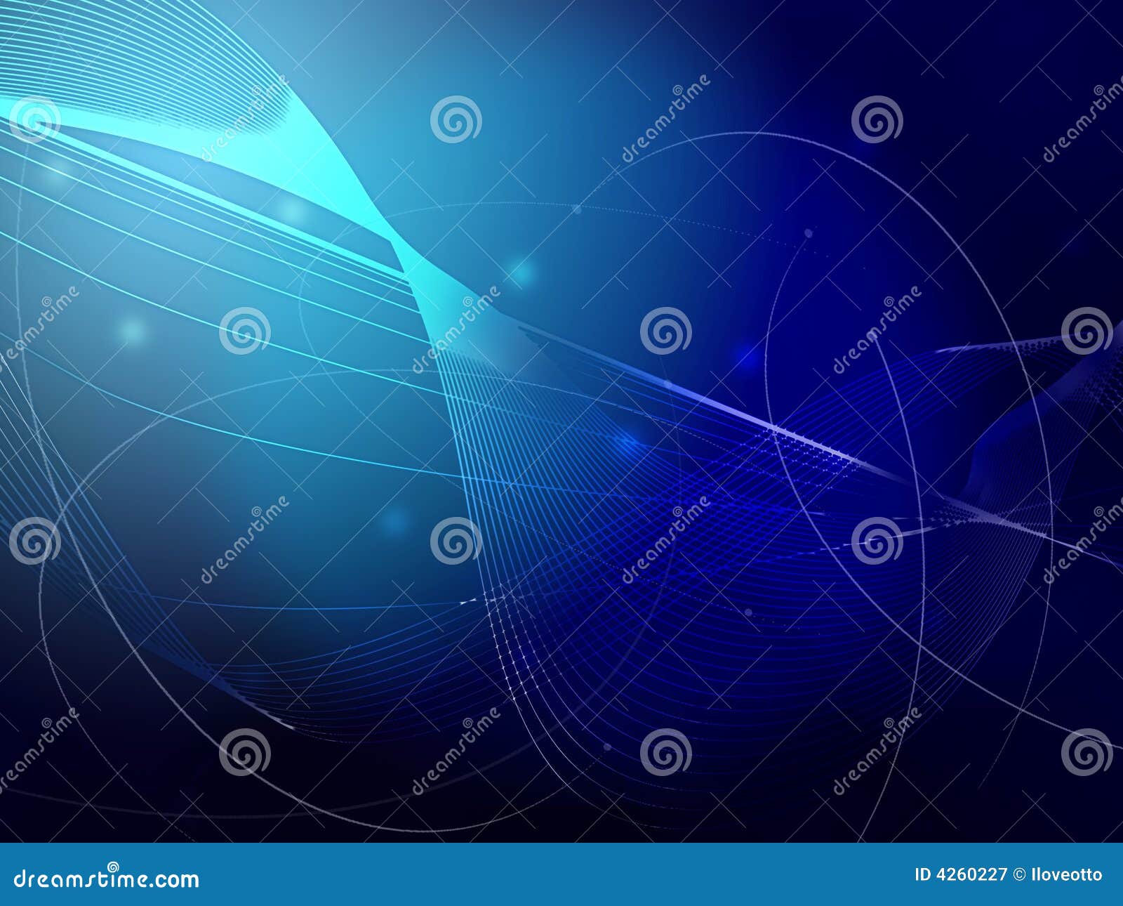 Abstract Cool waves stock illustration. Illustration of digital - 4260227