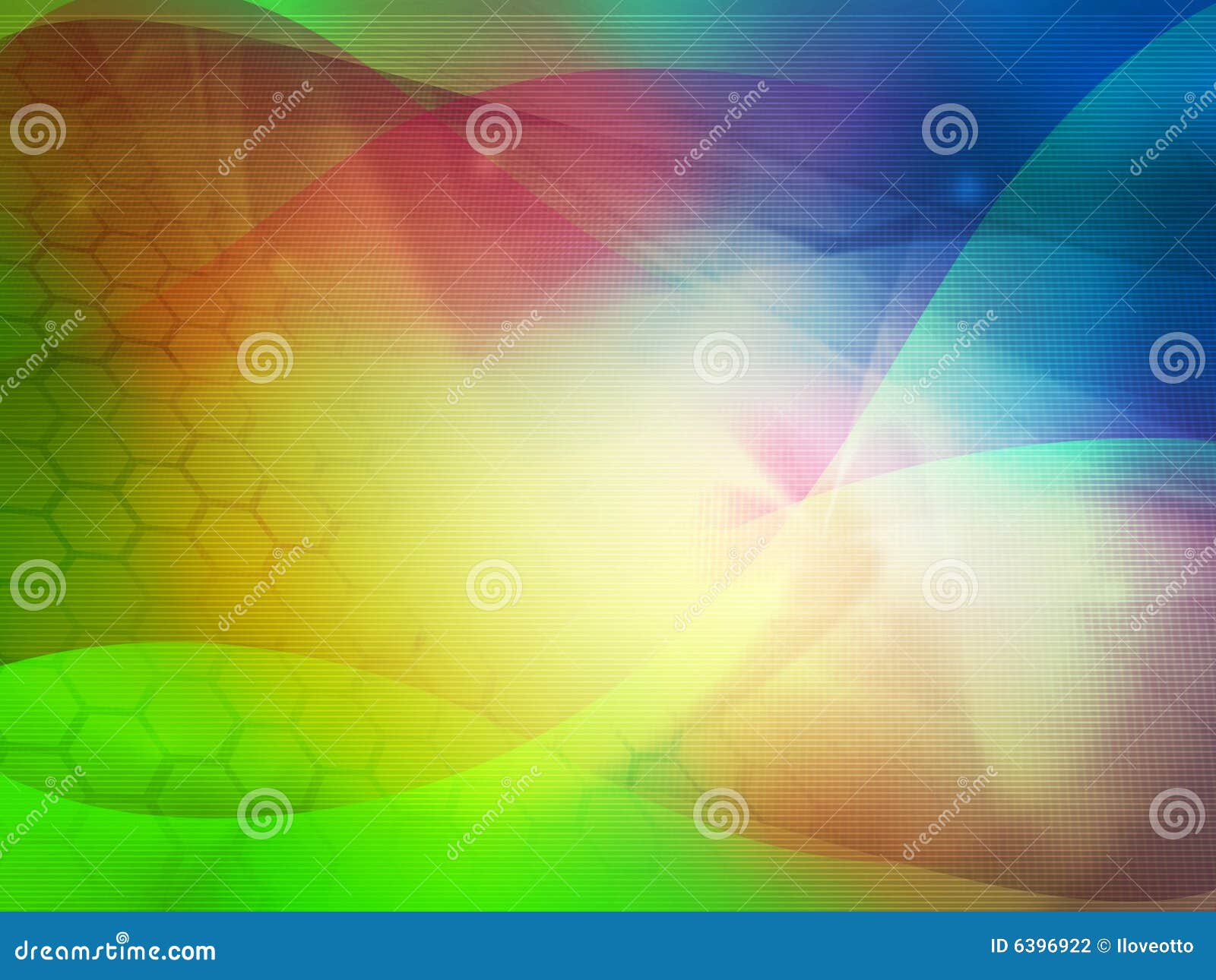 Abstract Cool waves stock illustration. Illustration of copyspace - 6396922