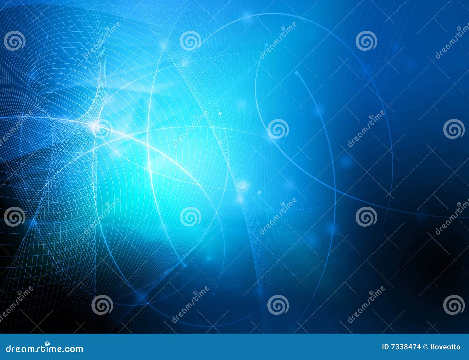 Abstract Cool waves stock illustration. Illustration of abstract - 7338474