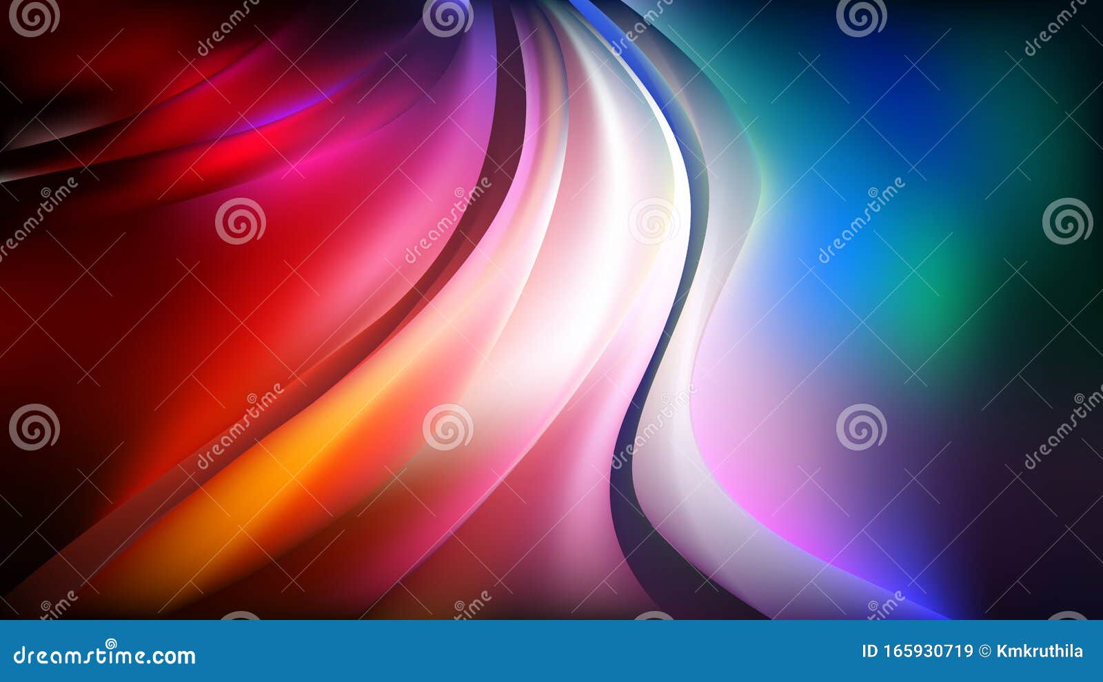 Abstract Cool Wavy Background Vector Stock Vector - Illustration of ...