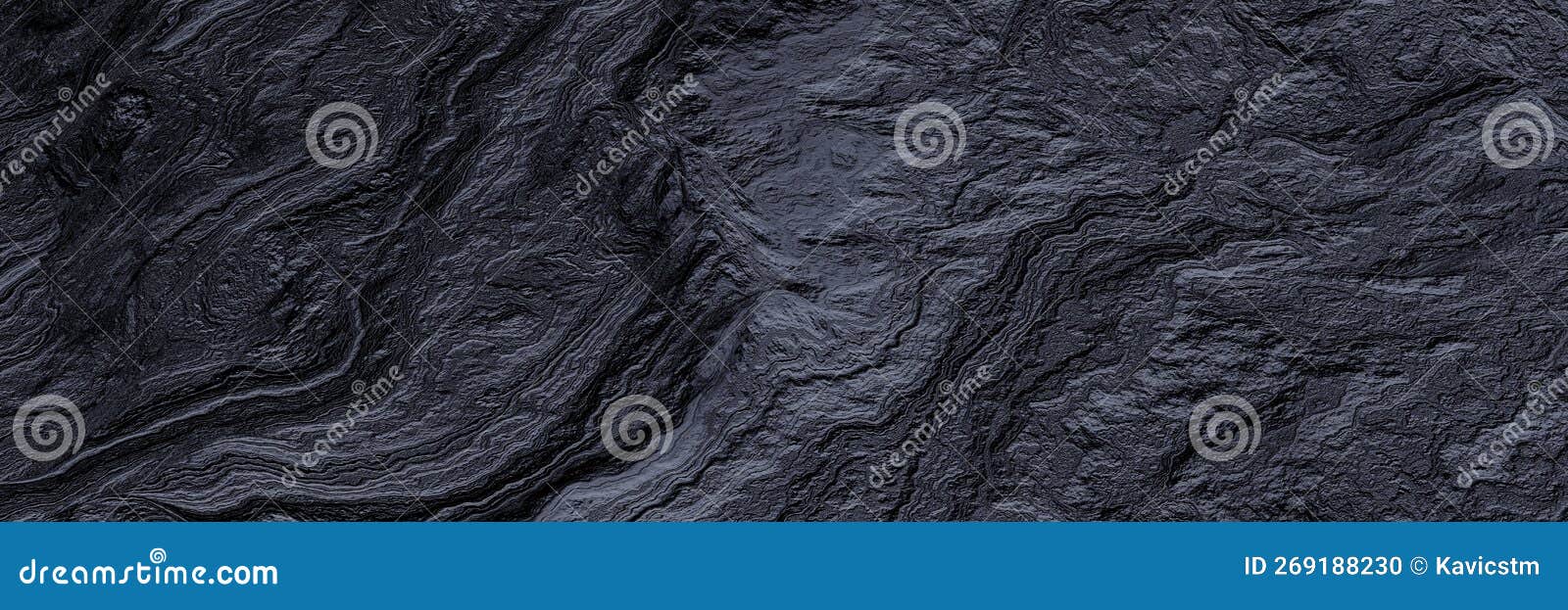 Abstract Cooled Lava Background. Basalt Rock Texture Stock Illustration ...