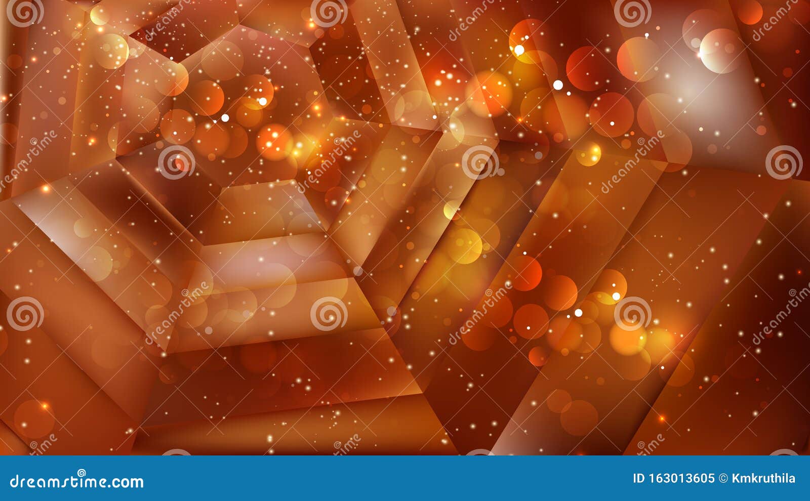 Abstract Copper Color Lights Background Design Stock Vector ...
