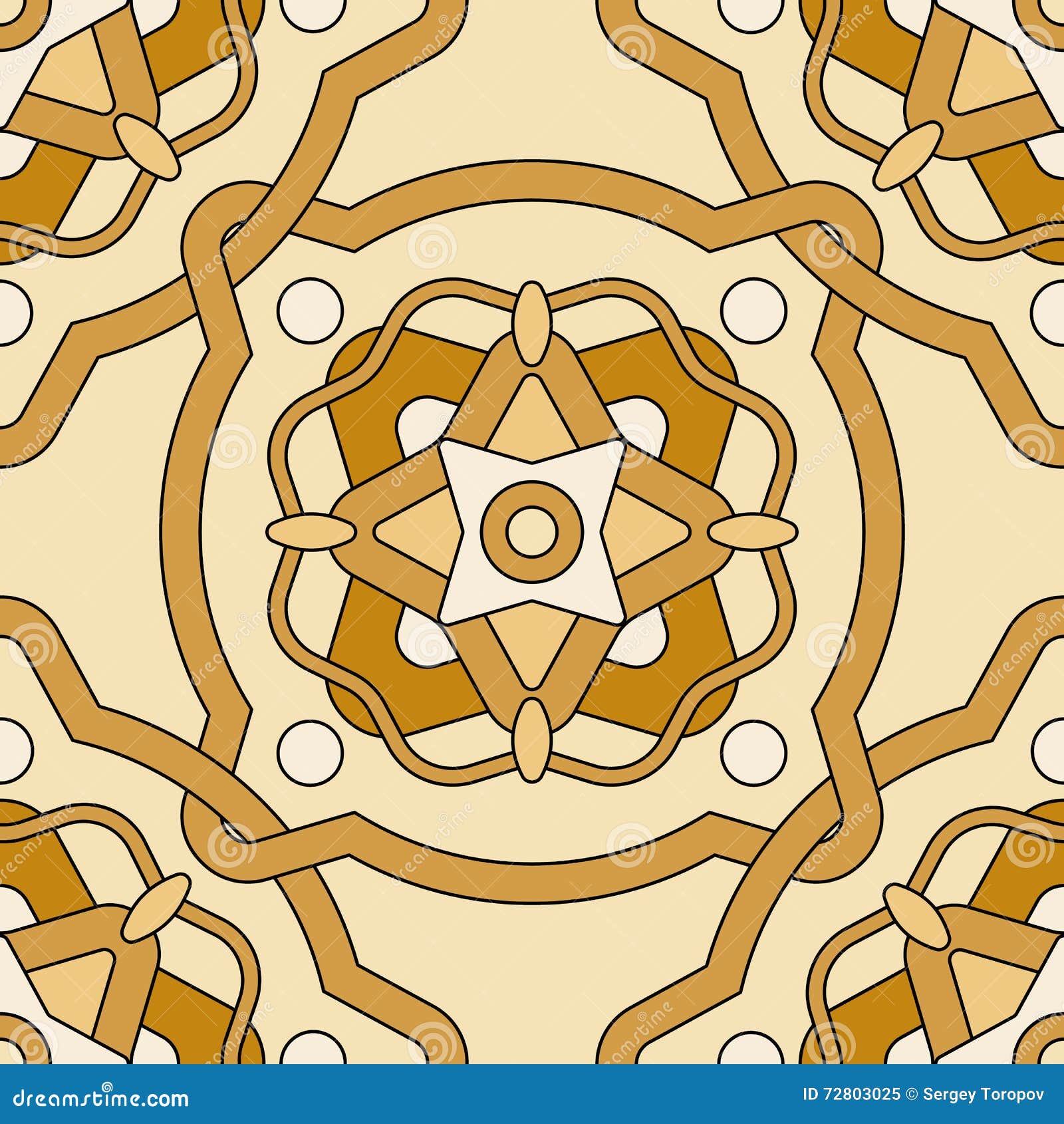 Abstract Copper Seamless Pattern Stock Vector - Illustration of ...