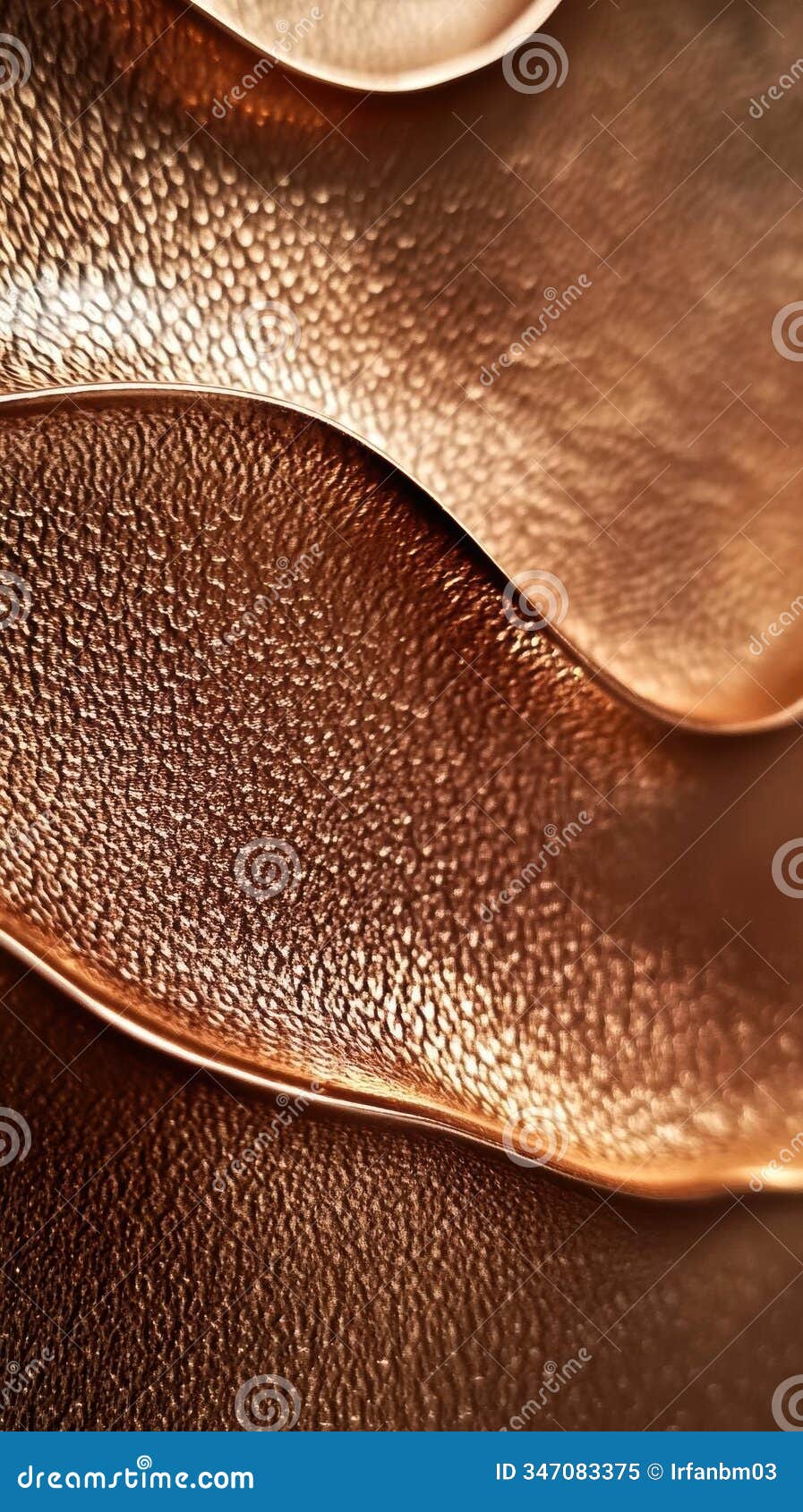 Abstract Copper Texture, Shimmering Curves and Metallic Sheen Stock ...