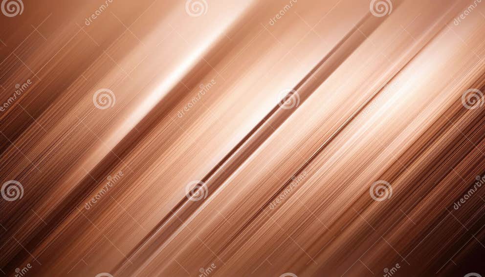 Abstract Copper Toned Background with Diagonal Lines and Gradients ...