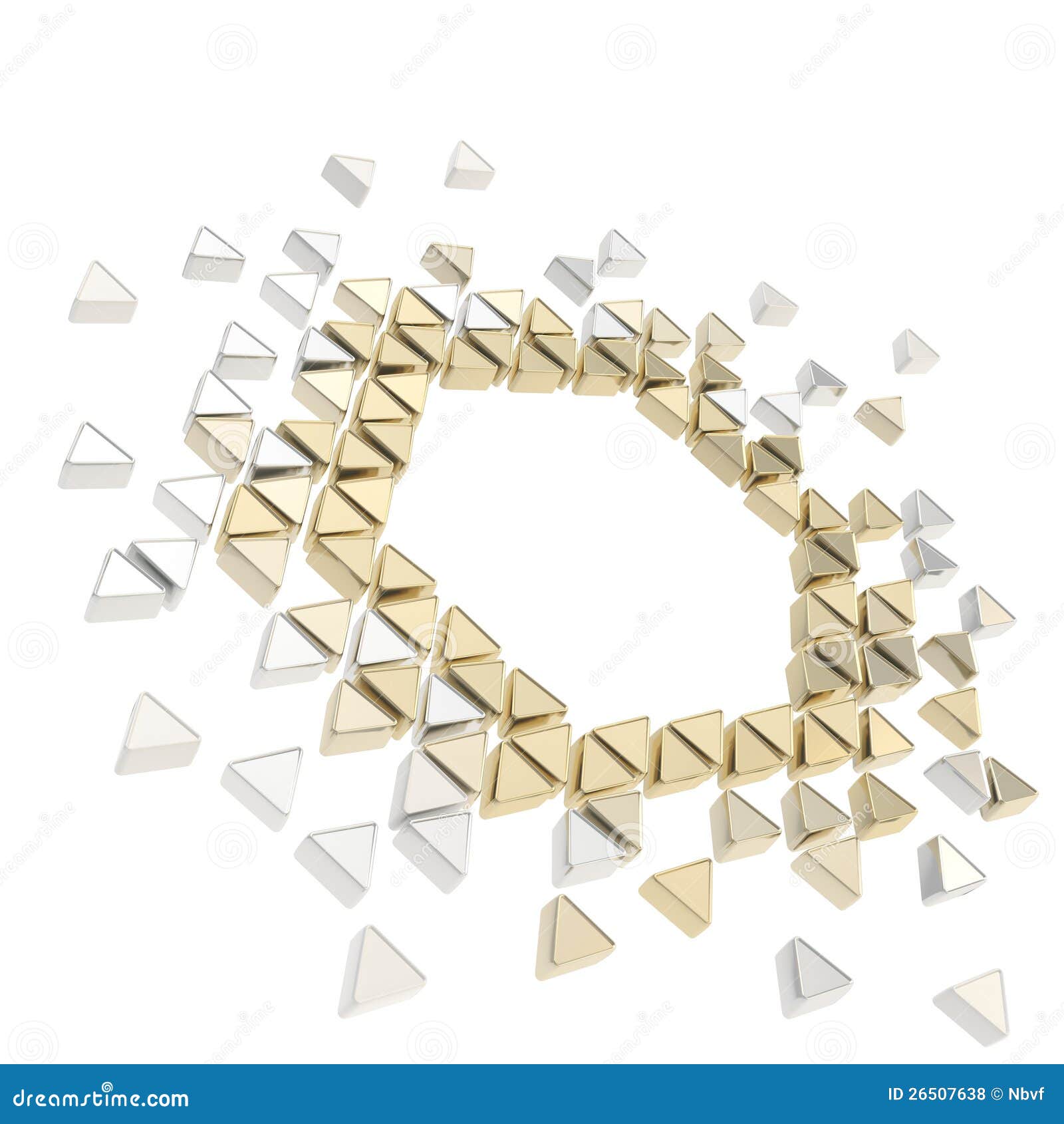 Hexagon Frame With Cute Honey Flowers And Bees. Cartoon Vector ...
