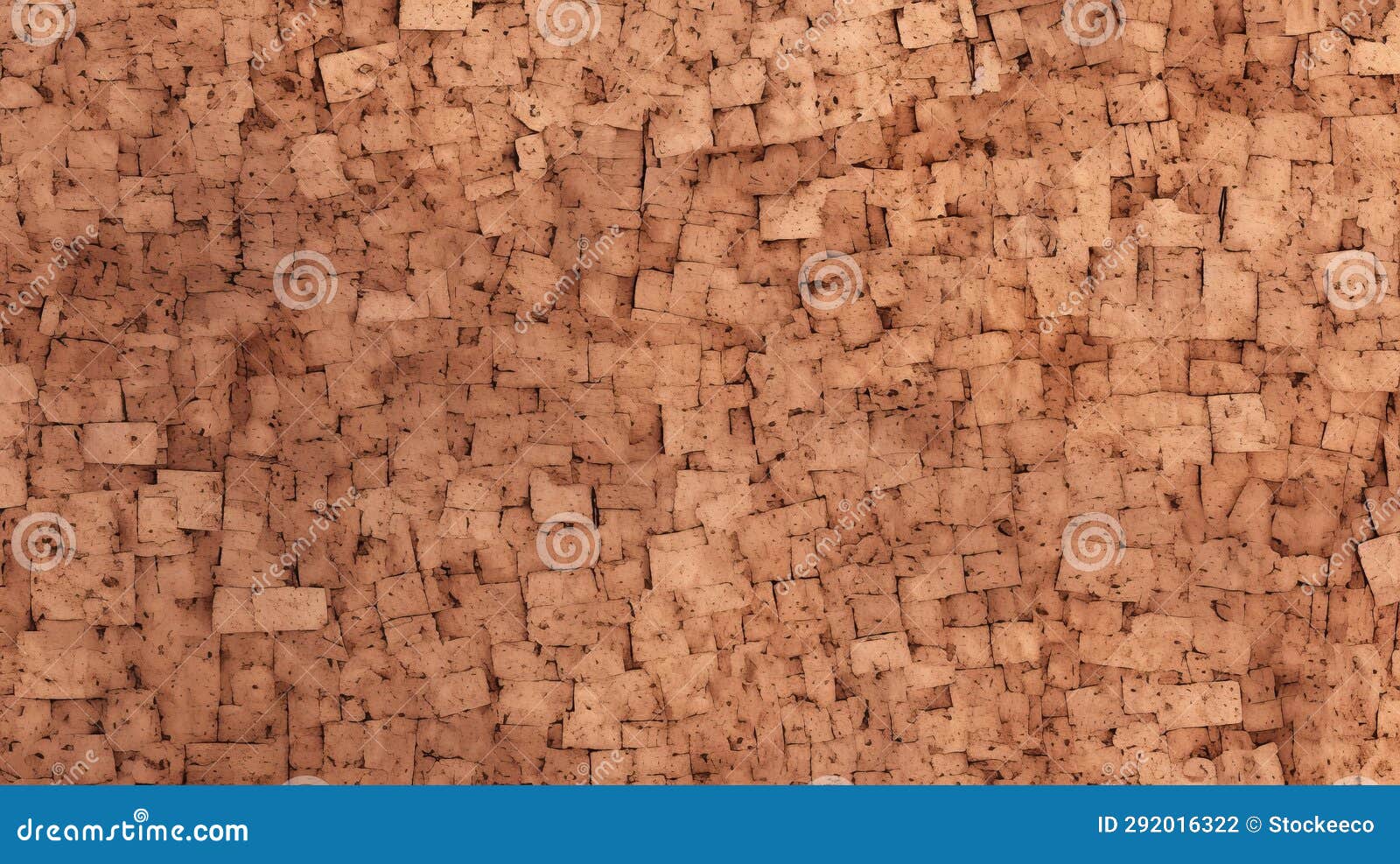 Abstract Cork Texture: Cubist Fragmentation of Space for Modern ...