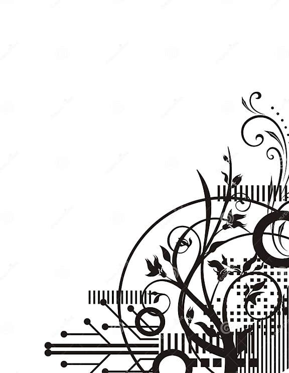 Abstract corner design stock illustration. Illustration of abstract ...