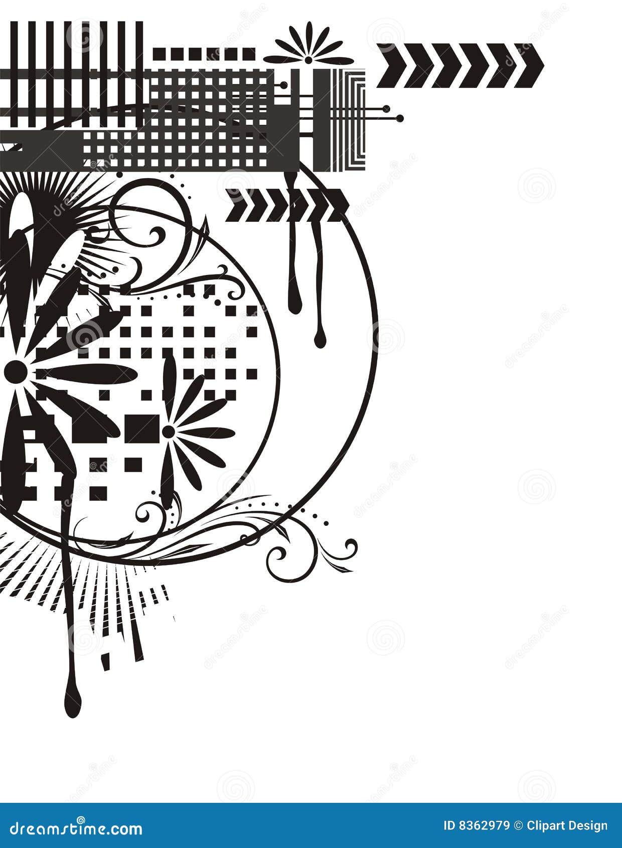 Abstract corner design stock illustration. Illustration of wallpaper ...