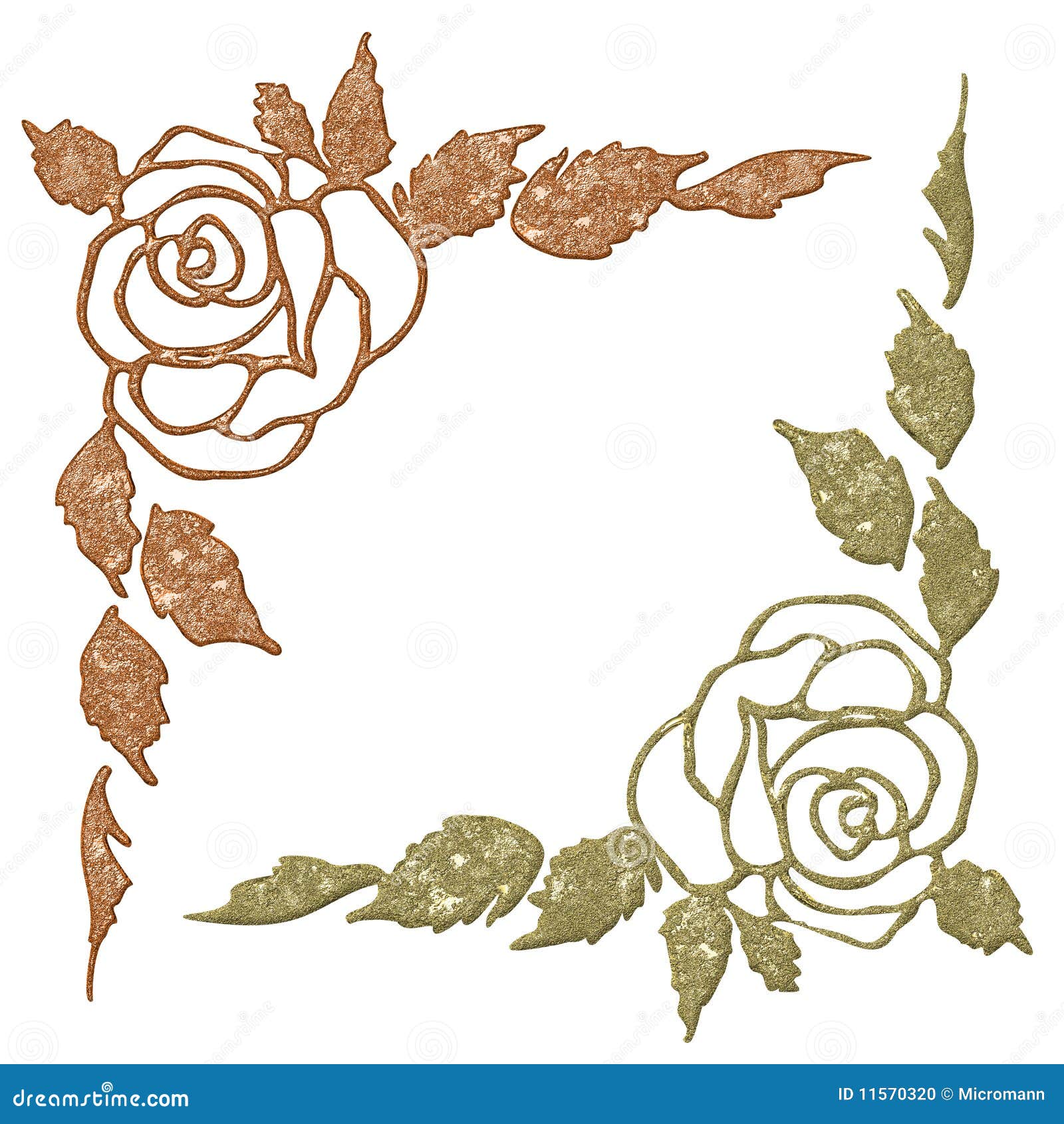 Abstract Corners - Flower stock illustration. Illustration of modern ...