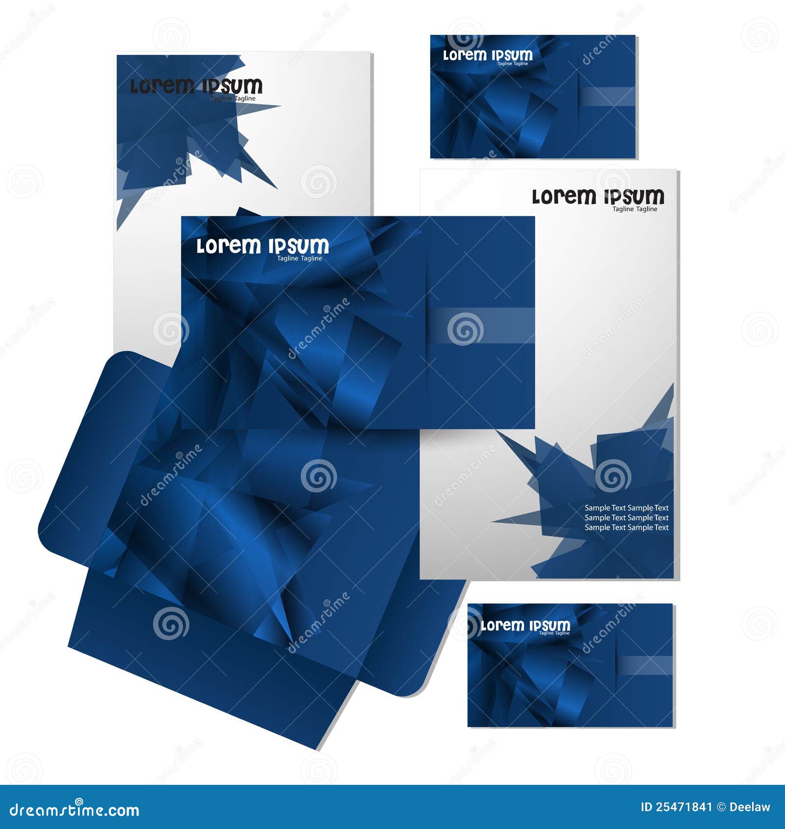 Abstract Corporate Identity Stock Vector - Illustration of jewels ...