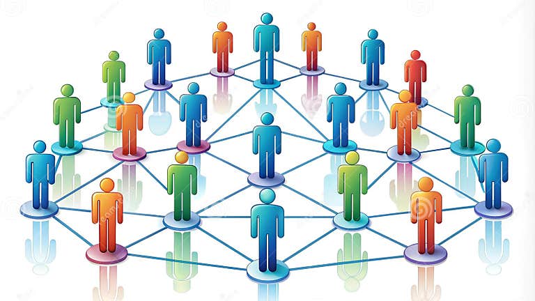 Abstract Corporate Structure: a Visual Representation of Business ...