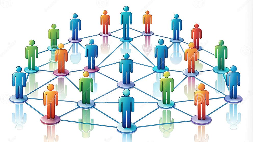 Abstract Corporate Structure: a Visual Representation of Business ...